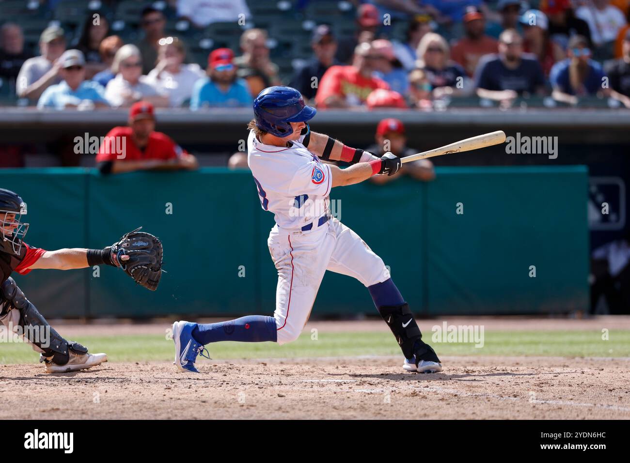 Tennessee Smokies shortstop Benjamin Cowles (13) at bat against the ...