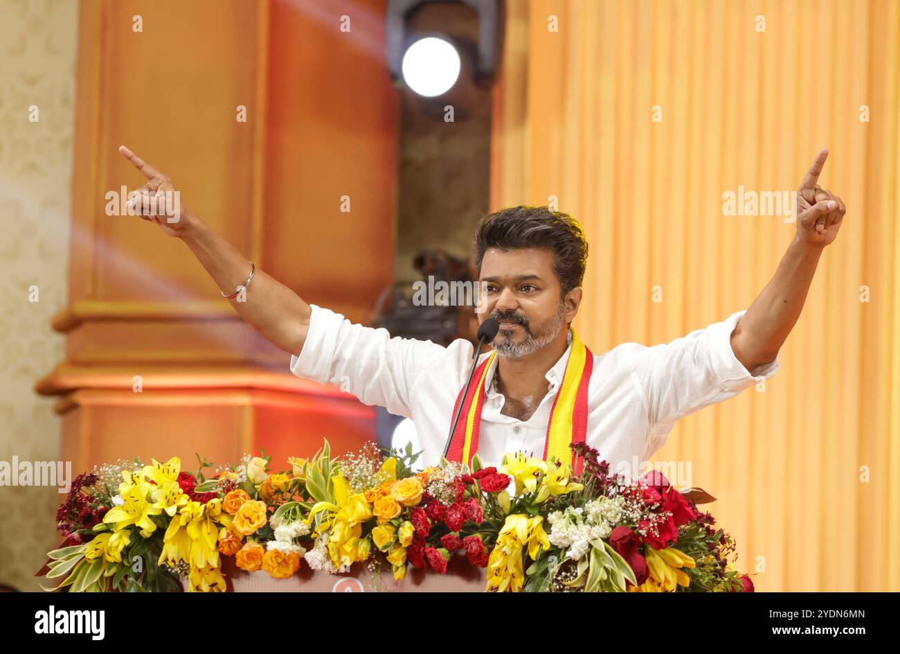 Indian Politics All eyes on Vijay the renowned film actor - as he has ...