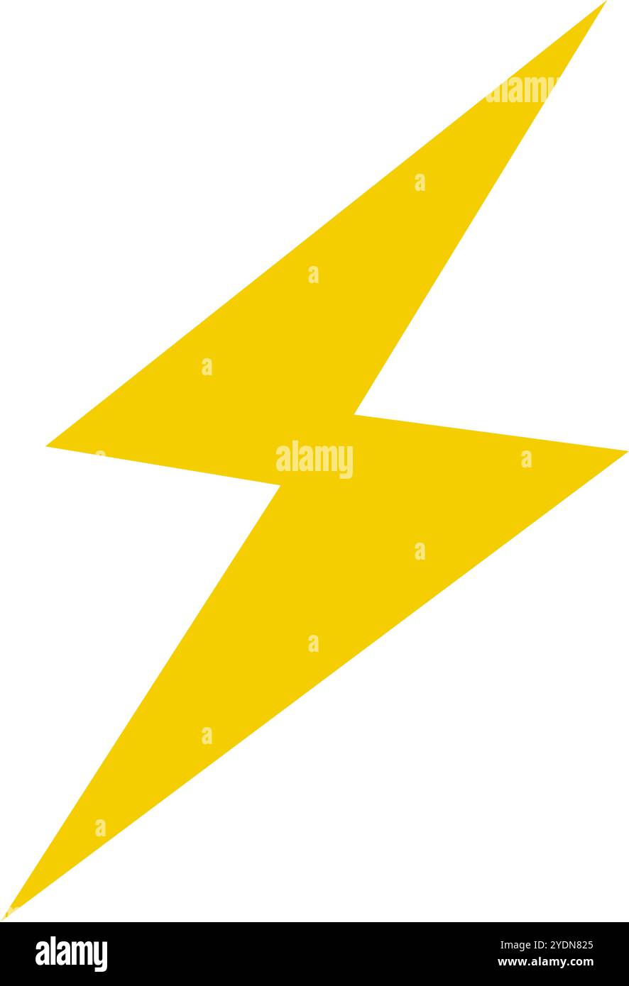 Simple electricity icon. Charging icon. Editable vector Stock Vector ...