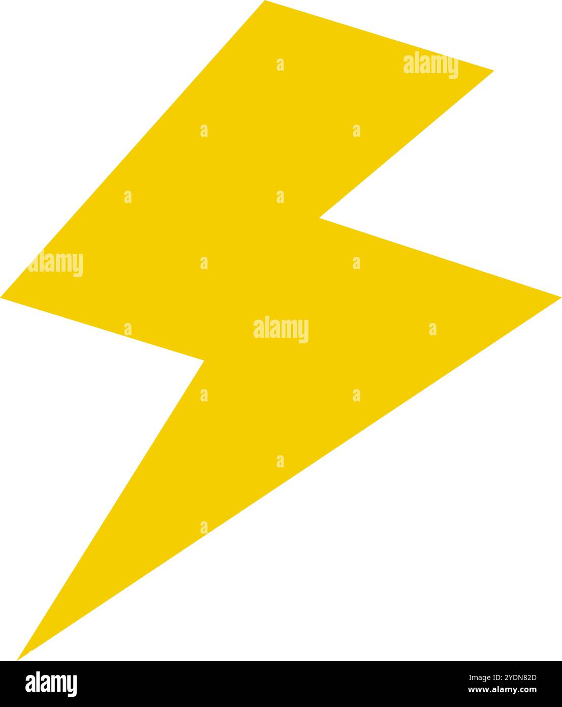 Simple electricity icon. Charge. Editable vector Stock Vector Image ...