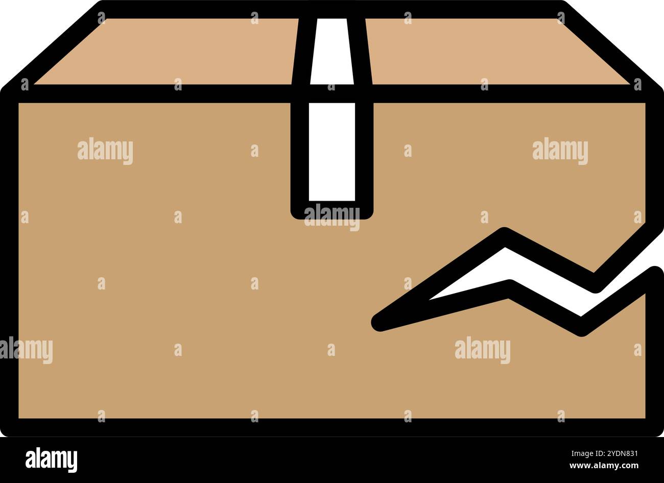 Torn cardboard Stock Vector Images - Alamy