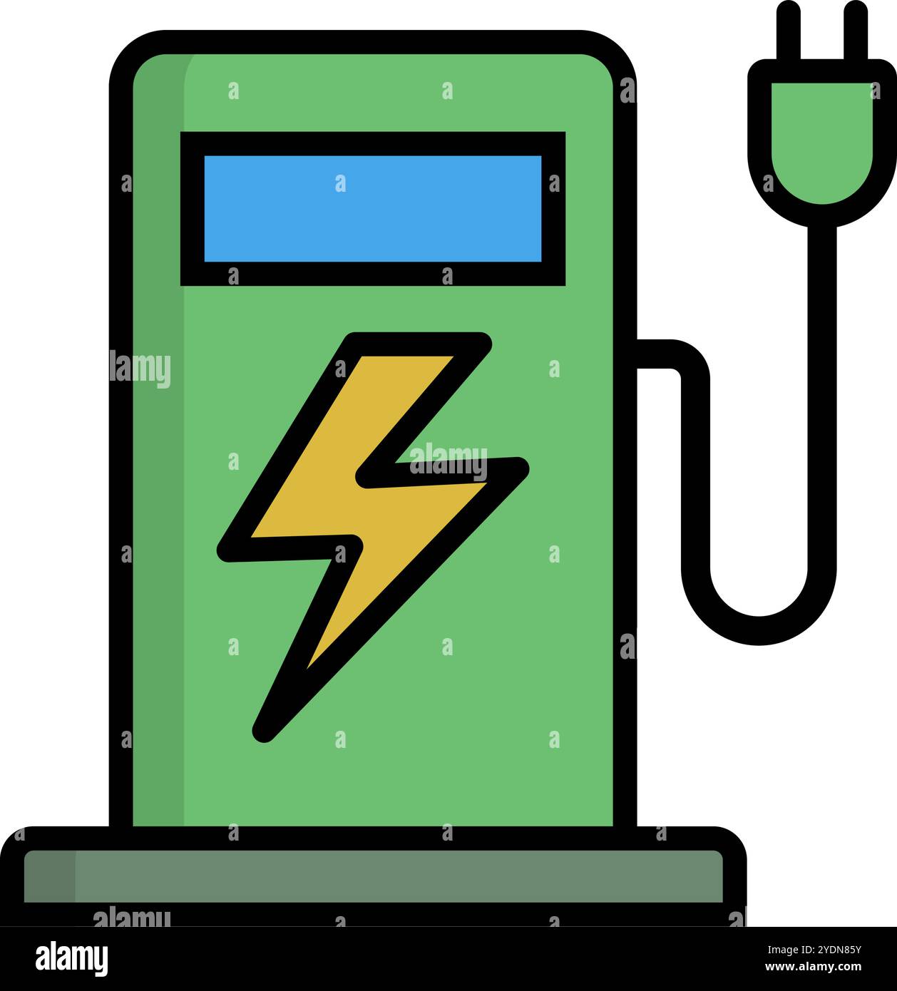 Ev charging icon Cut Out Stock Images & Pictures - Alamy