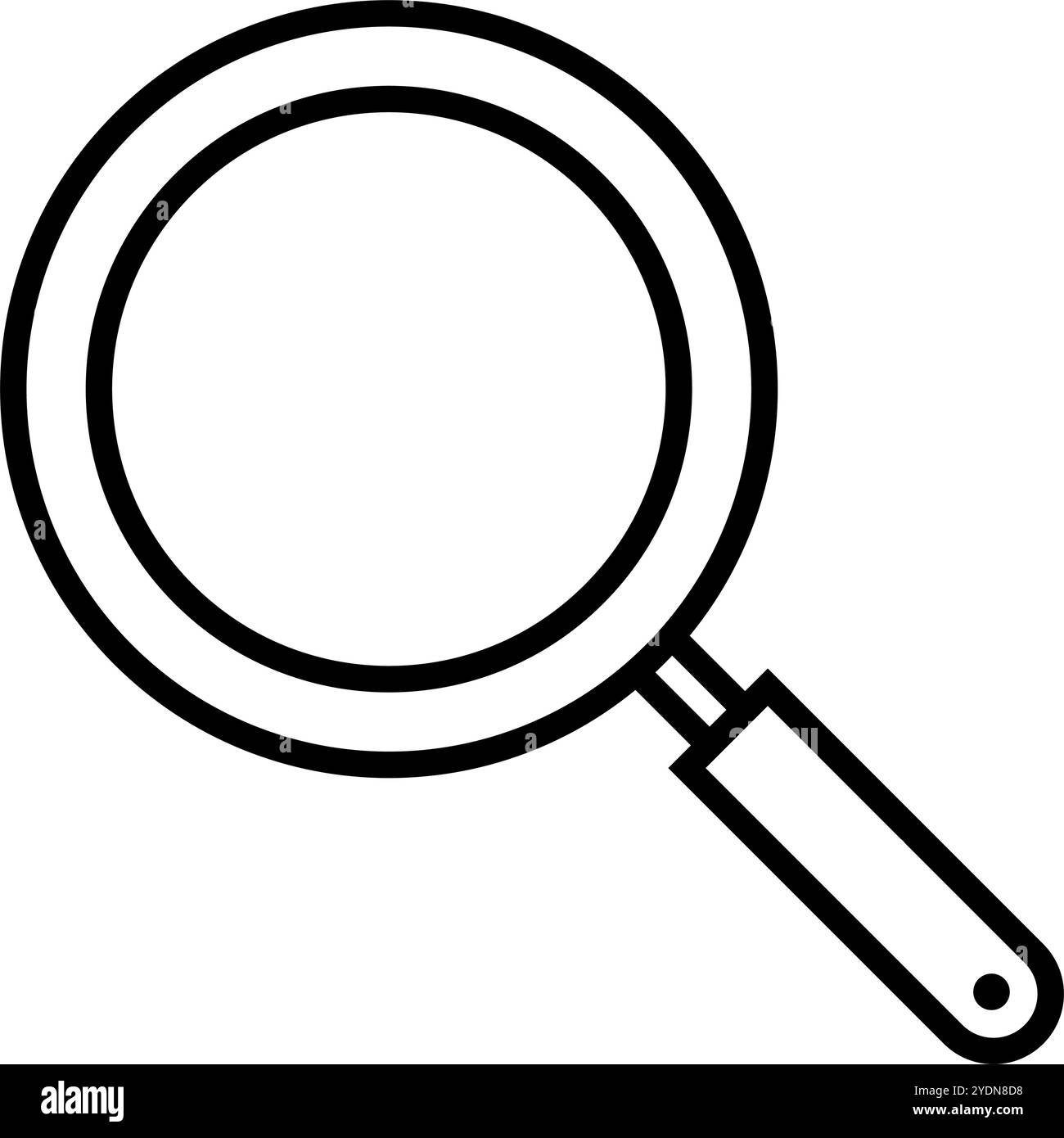 Simple frying pan icon. Editable vector Stock Vector Image & Art - Alamy