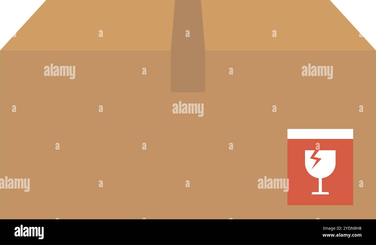 Fragile glass vector vectors hi-res stock photography and images - Alamy