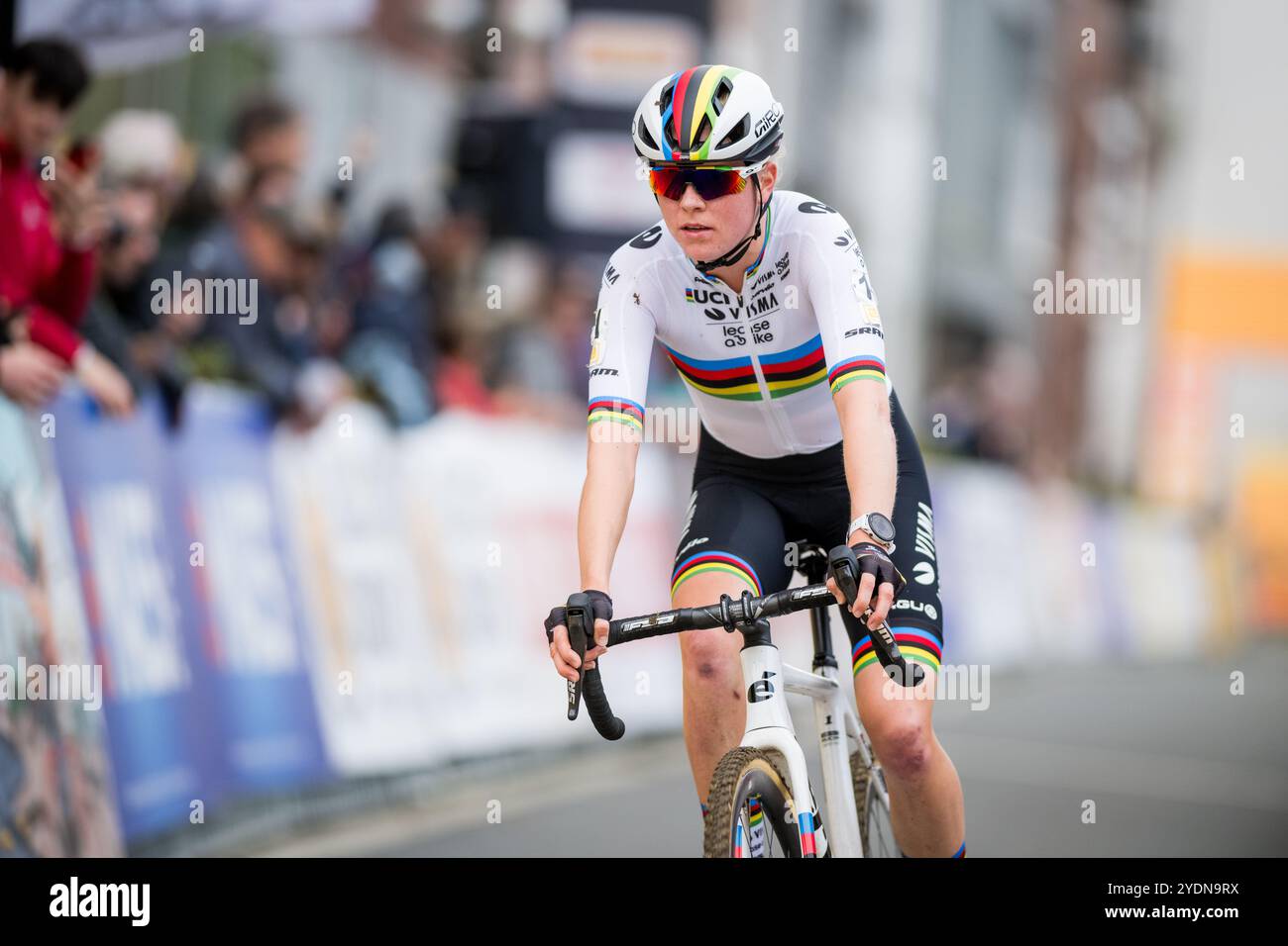 Overijse, Belgium. 27th Oct, 2024. Dutch Fem Van Empel pictured in ...