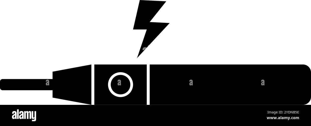 Vaping silhouette hi-res stock photography and images - Alamy