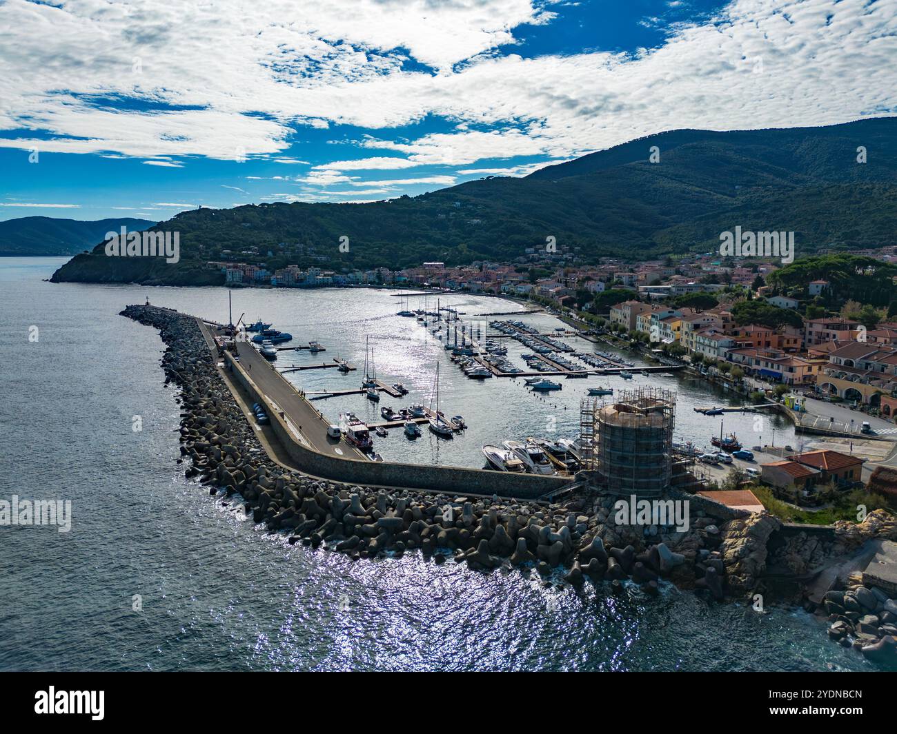 Aerial view marciana marina hi-res stock photography and images - Alamy