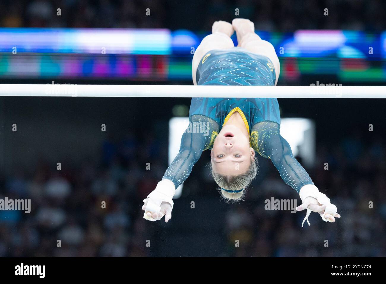 August 01, 2024: Ruby Pass of Australia performs in the Womenâ€™s ...