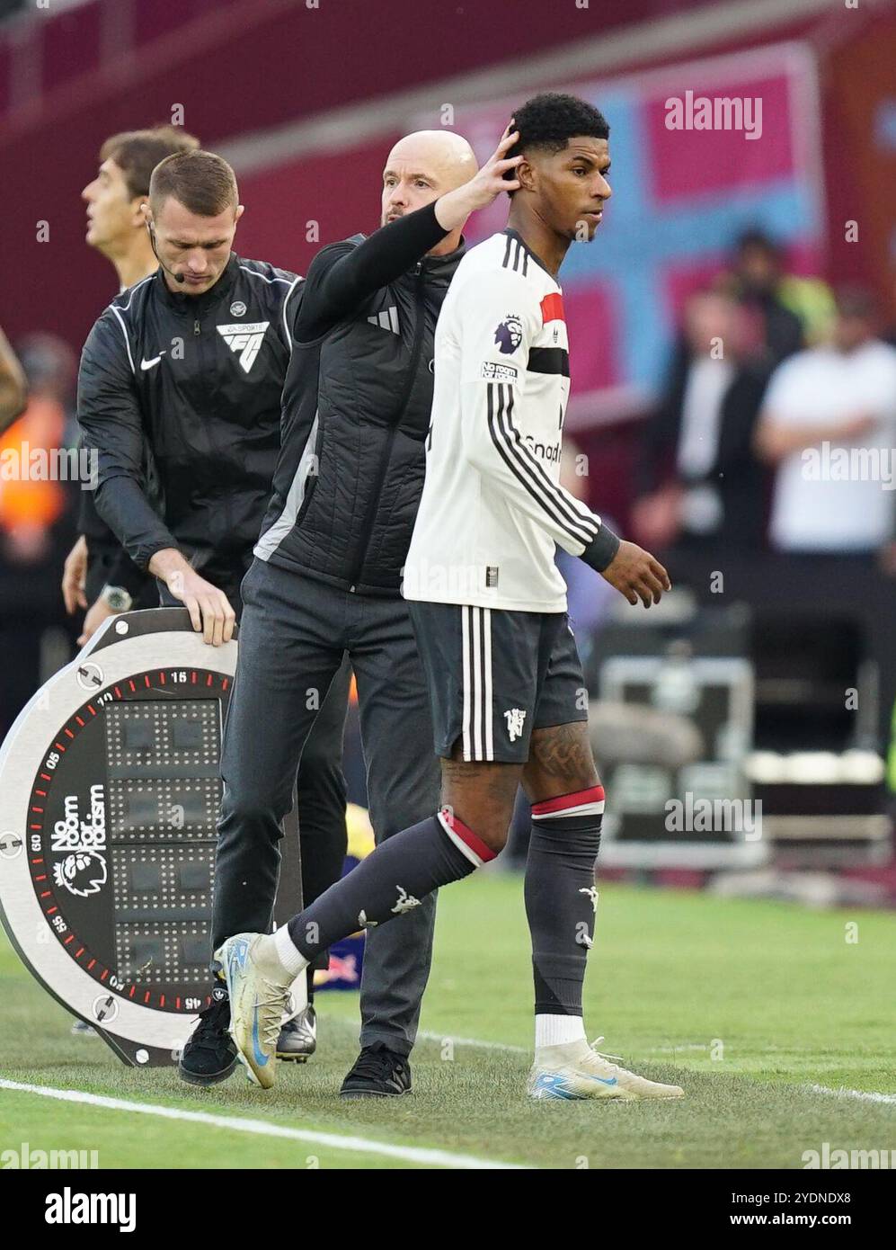 London, UK. 27th Oct, 2024. LONDON, ENGLAND - OCTOBER 27: Marcus ...
