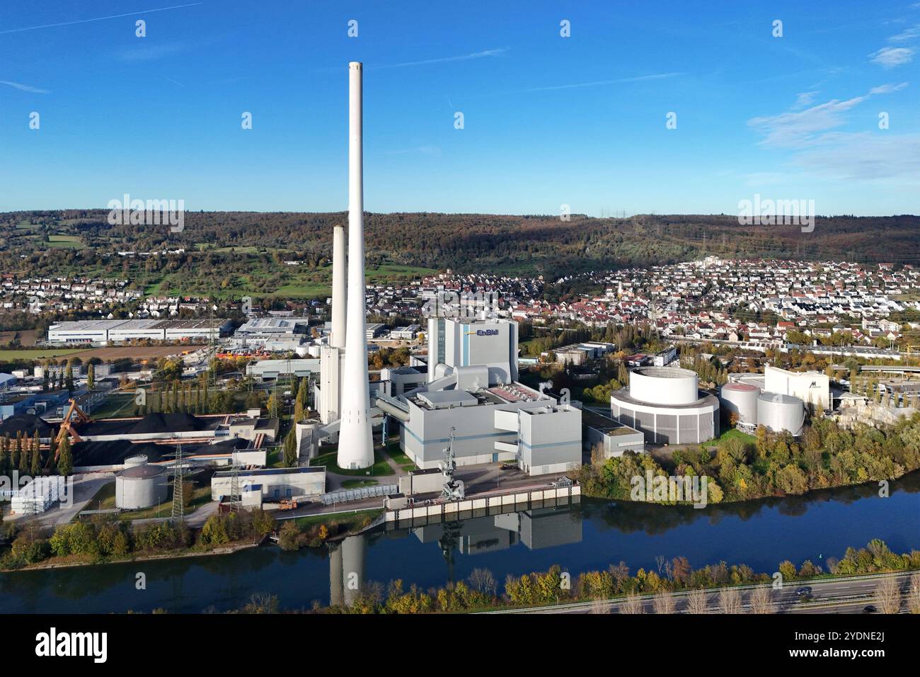 EnBW Energie Baden-Wuerttemberg AG, Heizkraftwerk Altbach/Deizisau an ...