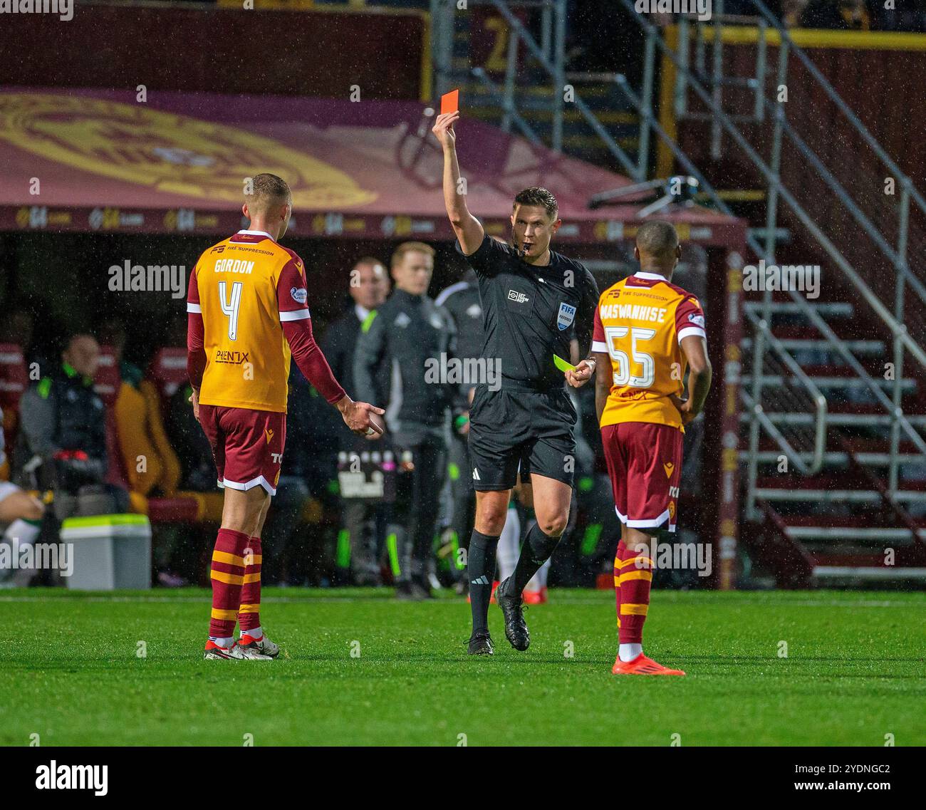 Fir Park, Motherwell, UK. 27th Oct, 2024. Scottish Premiership Football ...