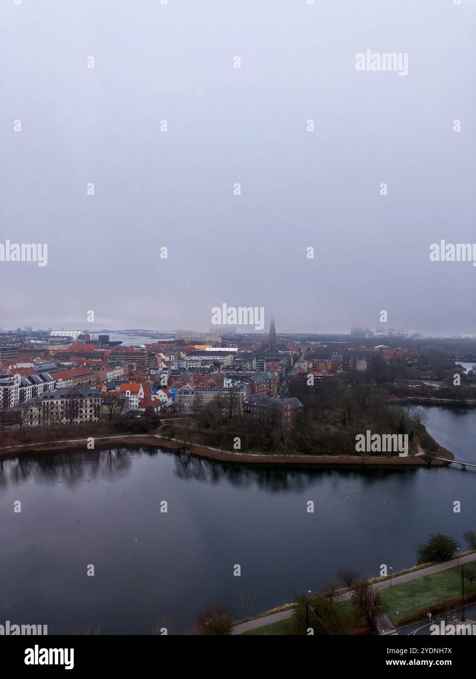 City skylight of Copenhagen Stock Photo - Alamy