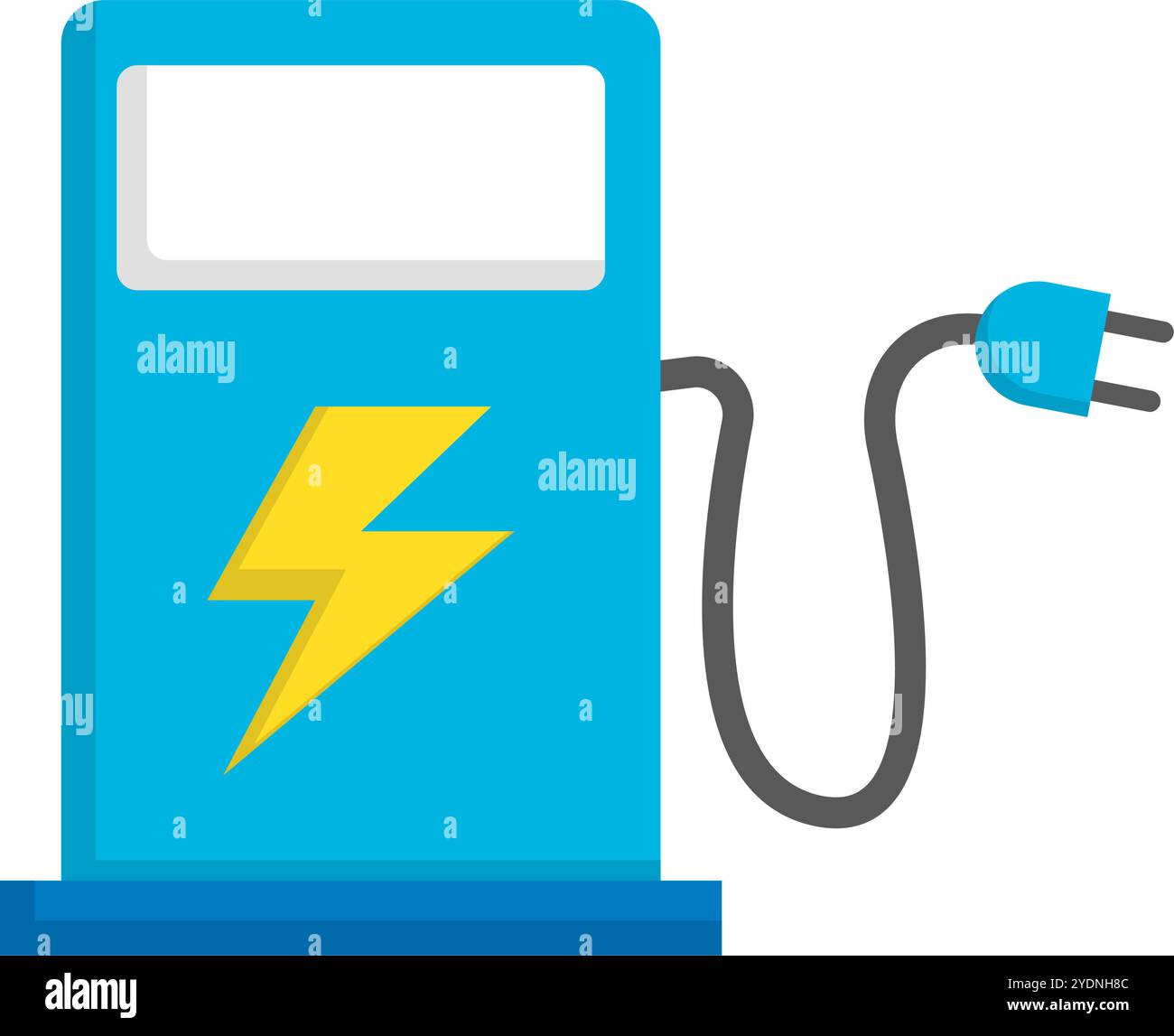 Ev charging icon vector vectors hi-res stock photography and images - Alamy
