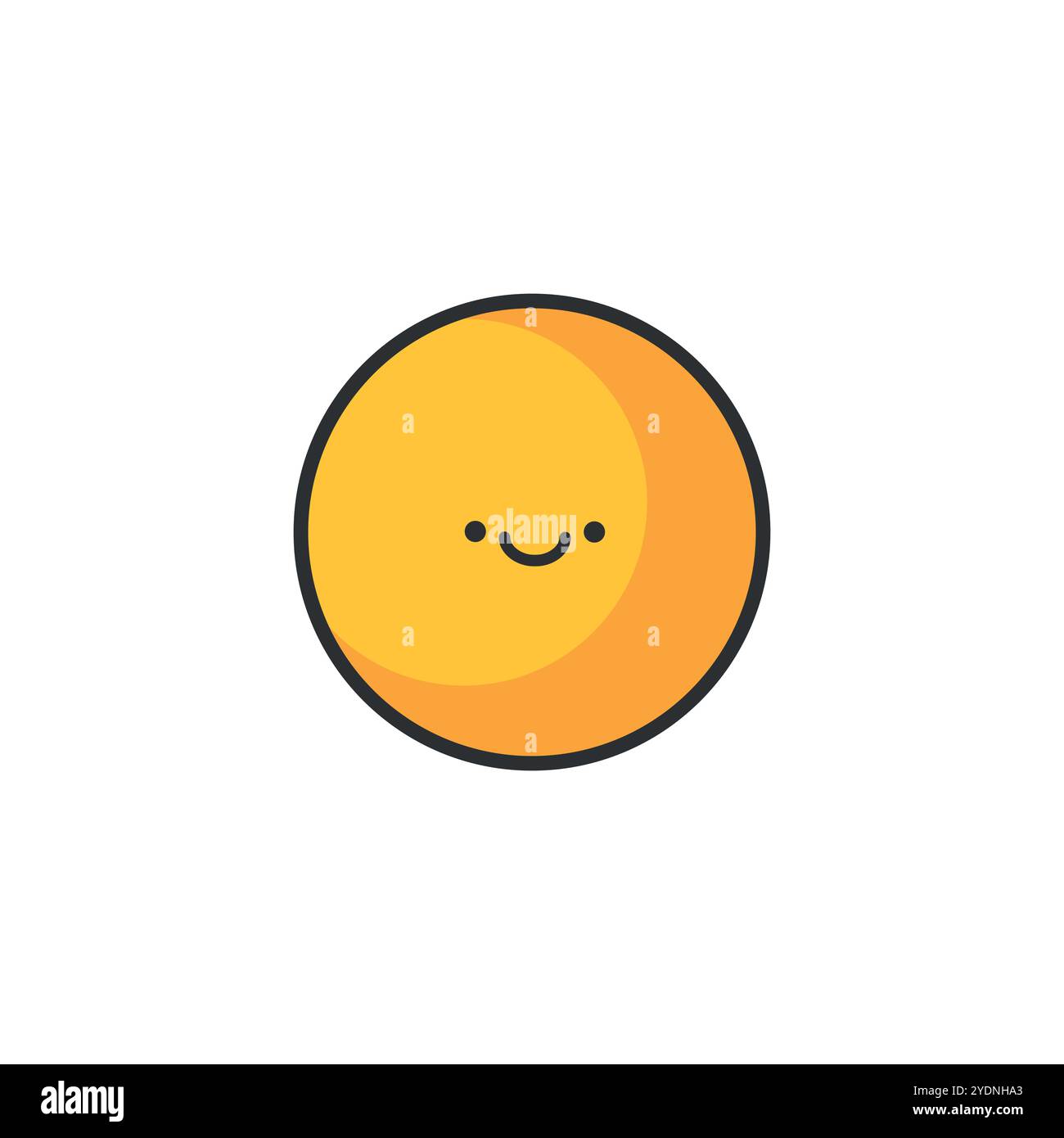 Fried egg background. Cute smiling yolk on white background. Vector ...