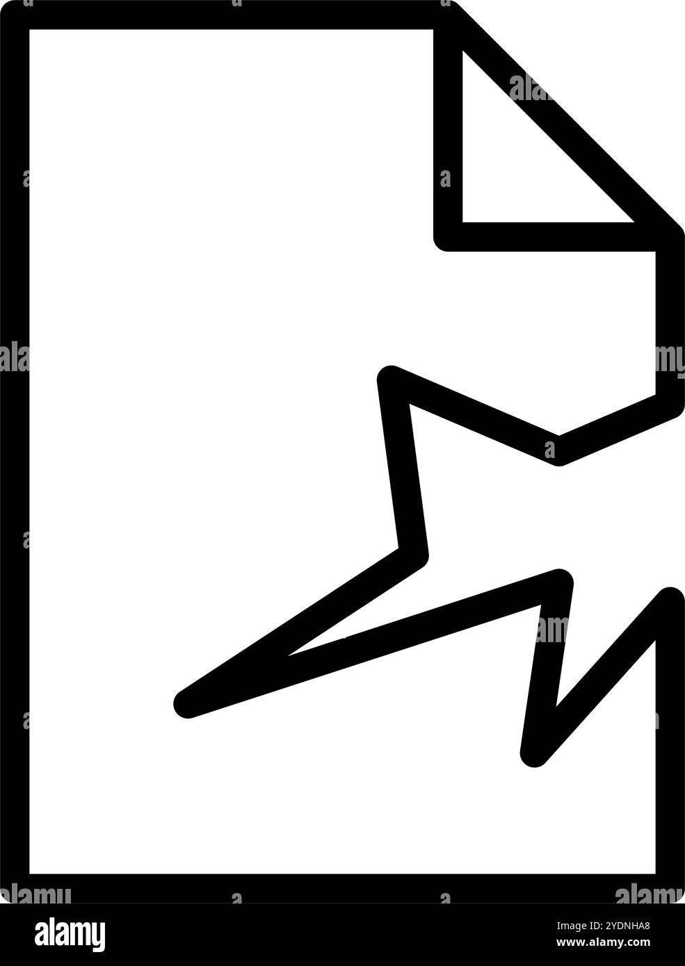 Corrupted digital file Cut Out Stock Images & Pictures - Alamy