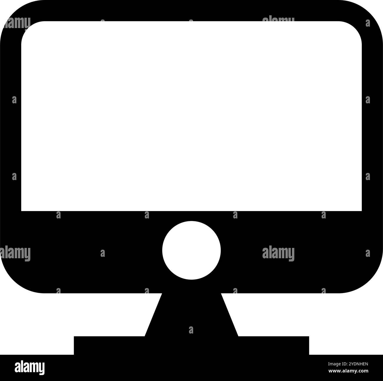 Silhouette personal communication device icon hi-res stock photography ...