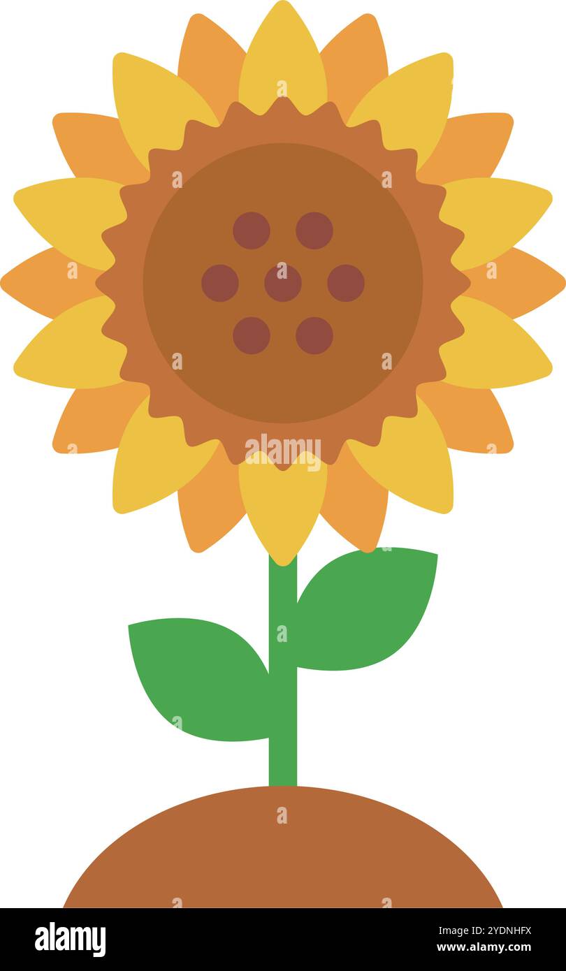Soil and sun logo hi-res stock photography and images - Alamy