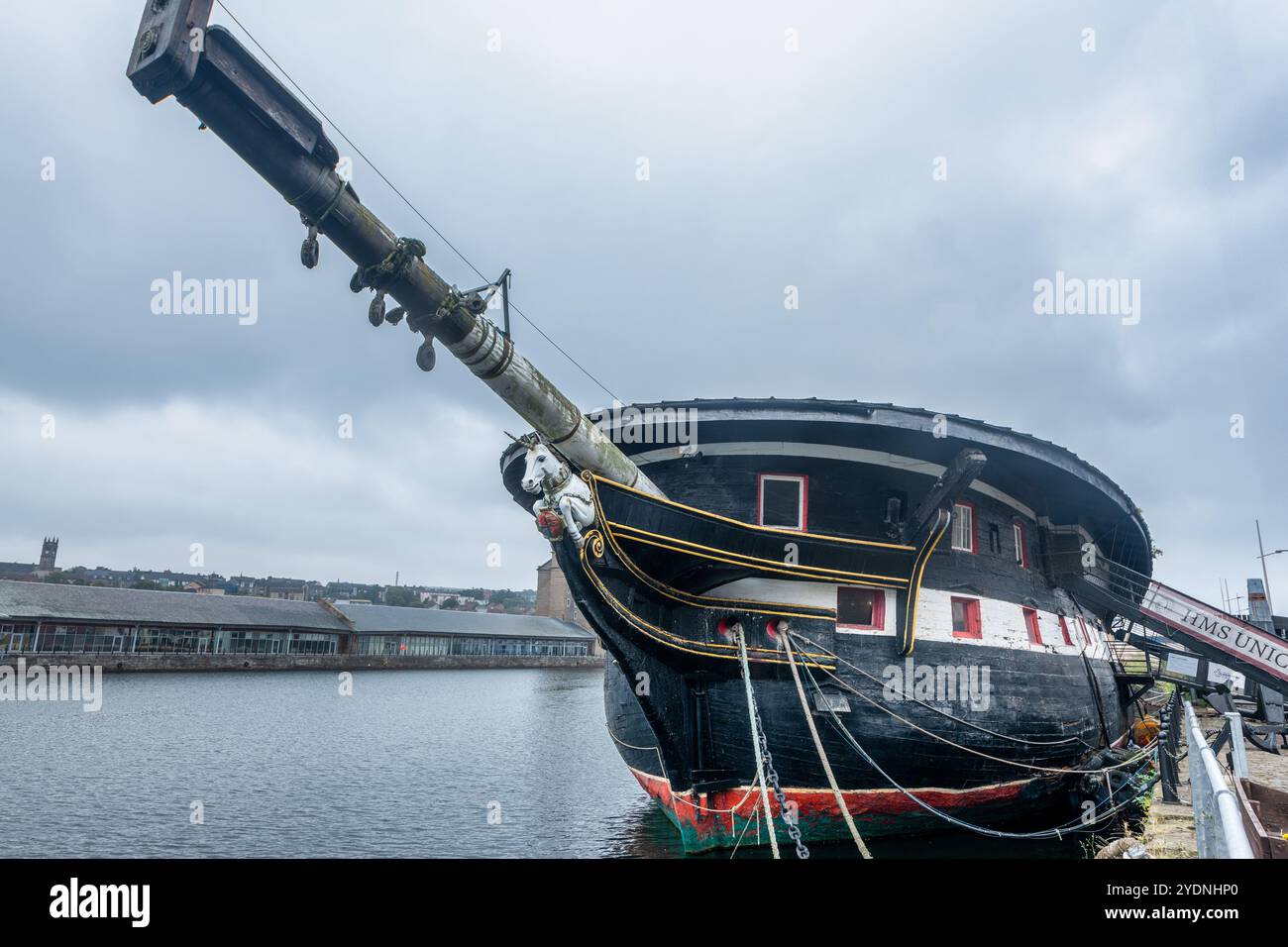 HMS Unicorn is a historic ship, one of the oldest in the world ...
