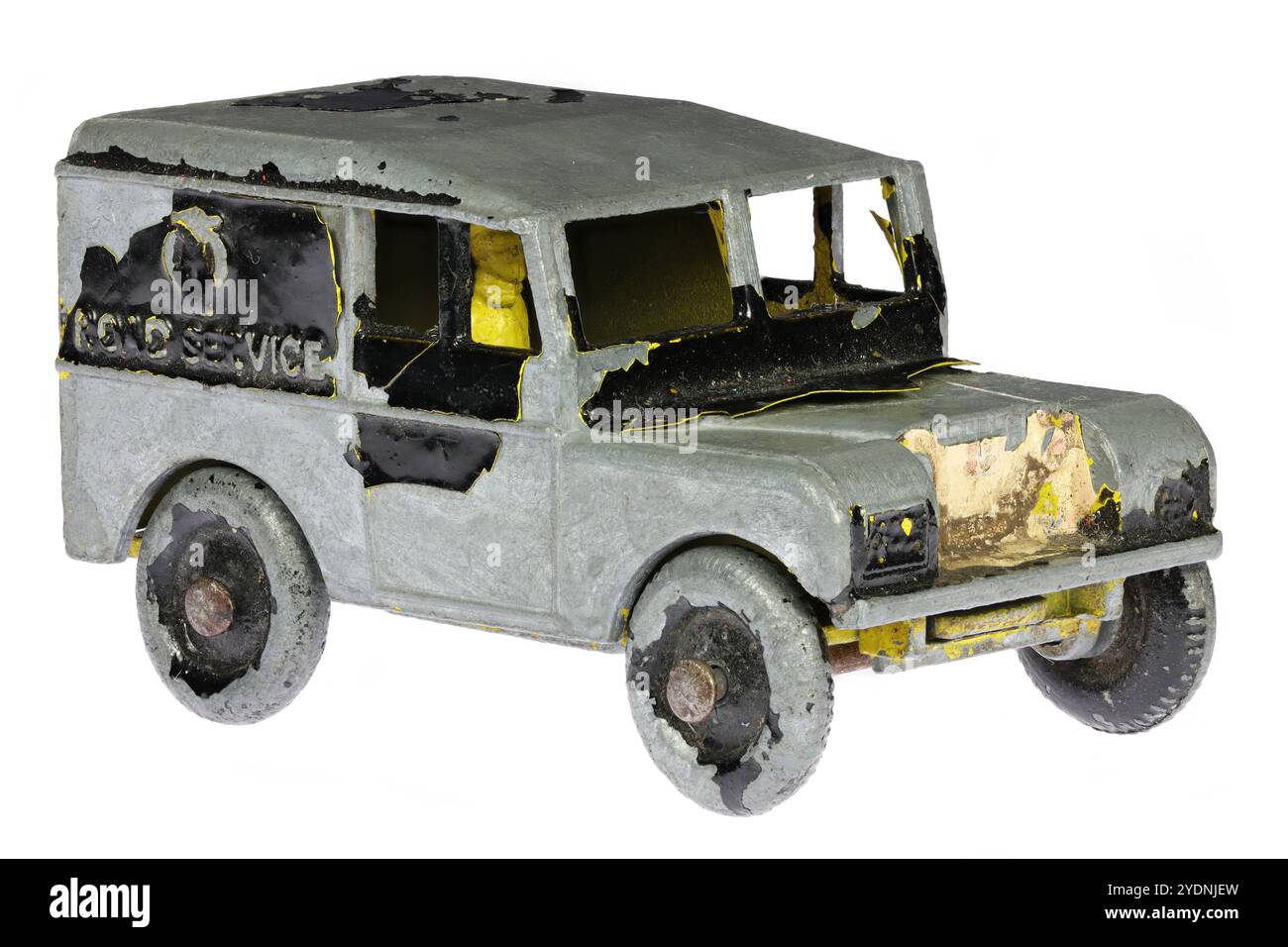 vintage Morestone Land Rover road service isolated on white background ...