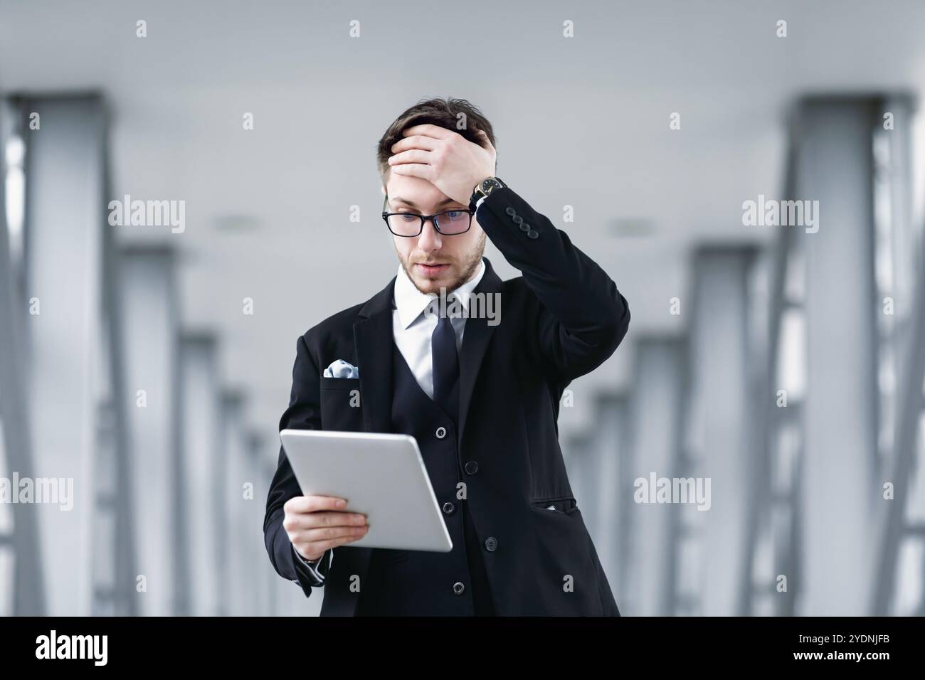 Impressed businessman hi-res stock photography and images - Alamy