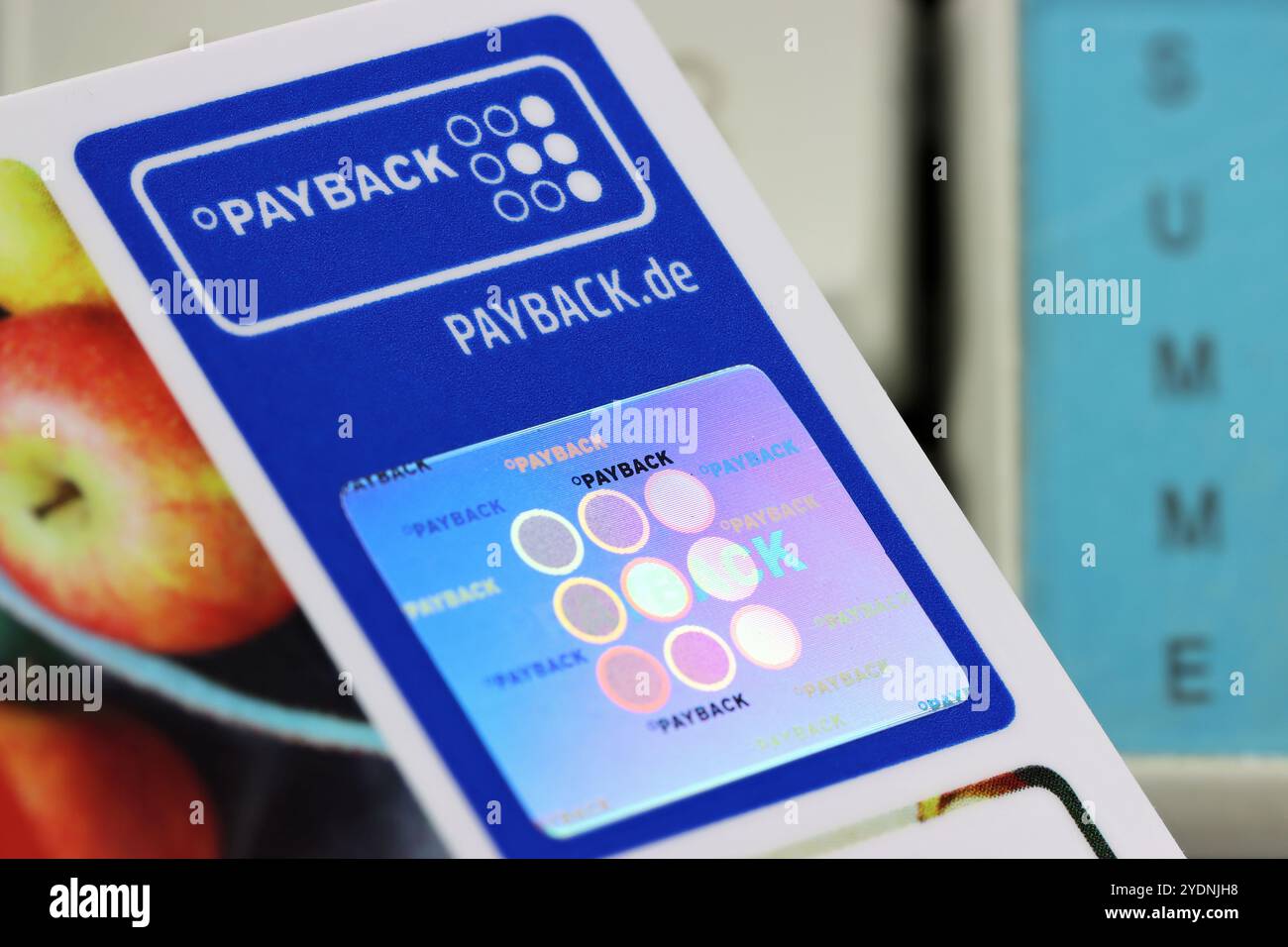 Payback logo on loyalty card Stock Photo - Alamy
