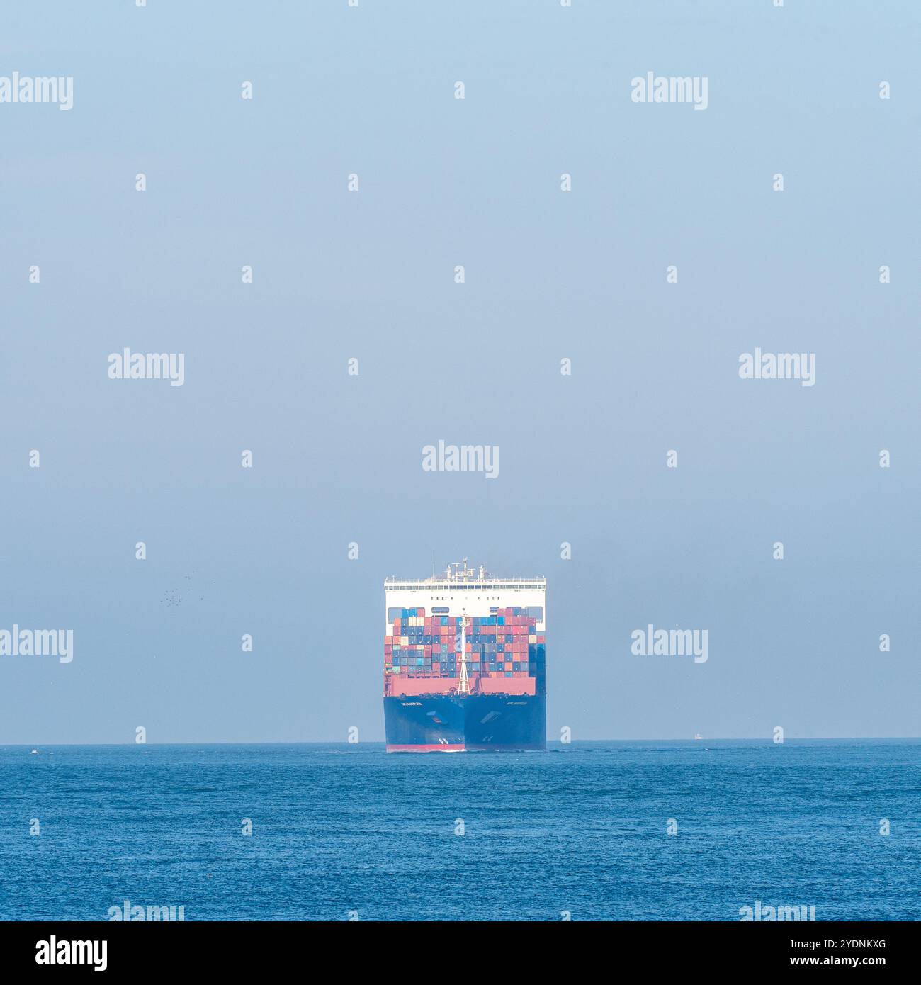 October 25, 2024. Maasvlakte Rotterdam, The Netherlands. A huge Cargo ...