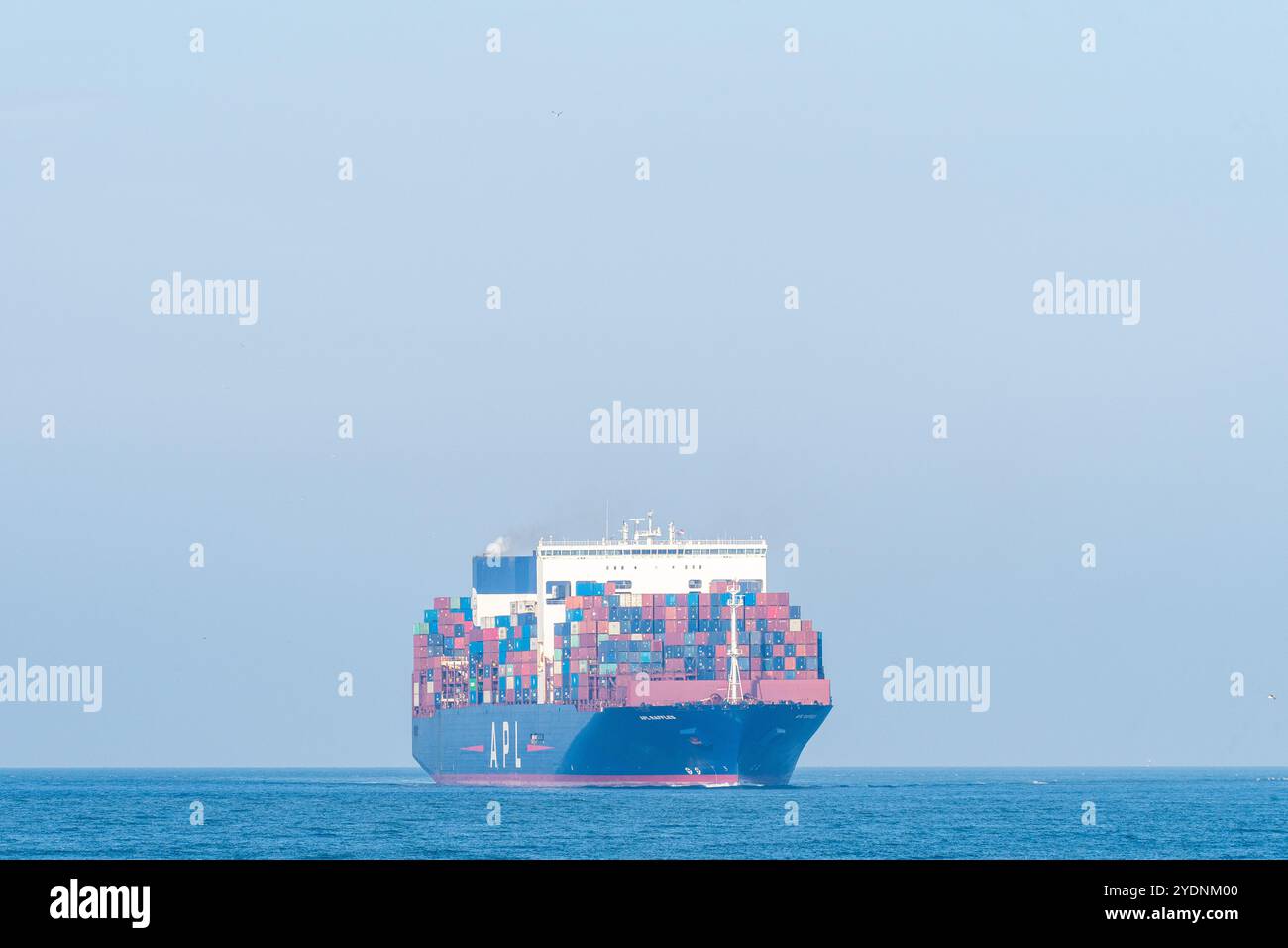 October 25, 2024. Maasvlakte Rotterdam, The Netherlands. A huge Cargo ...