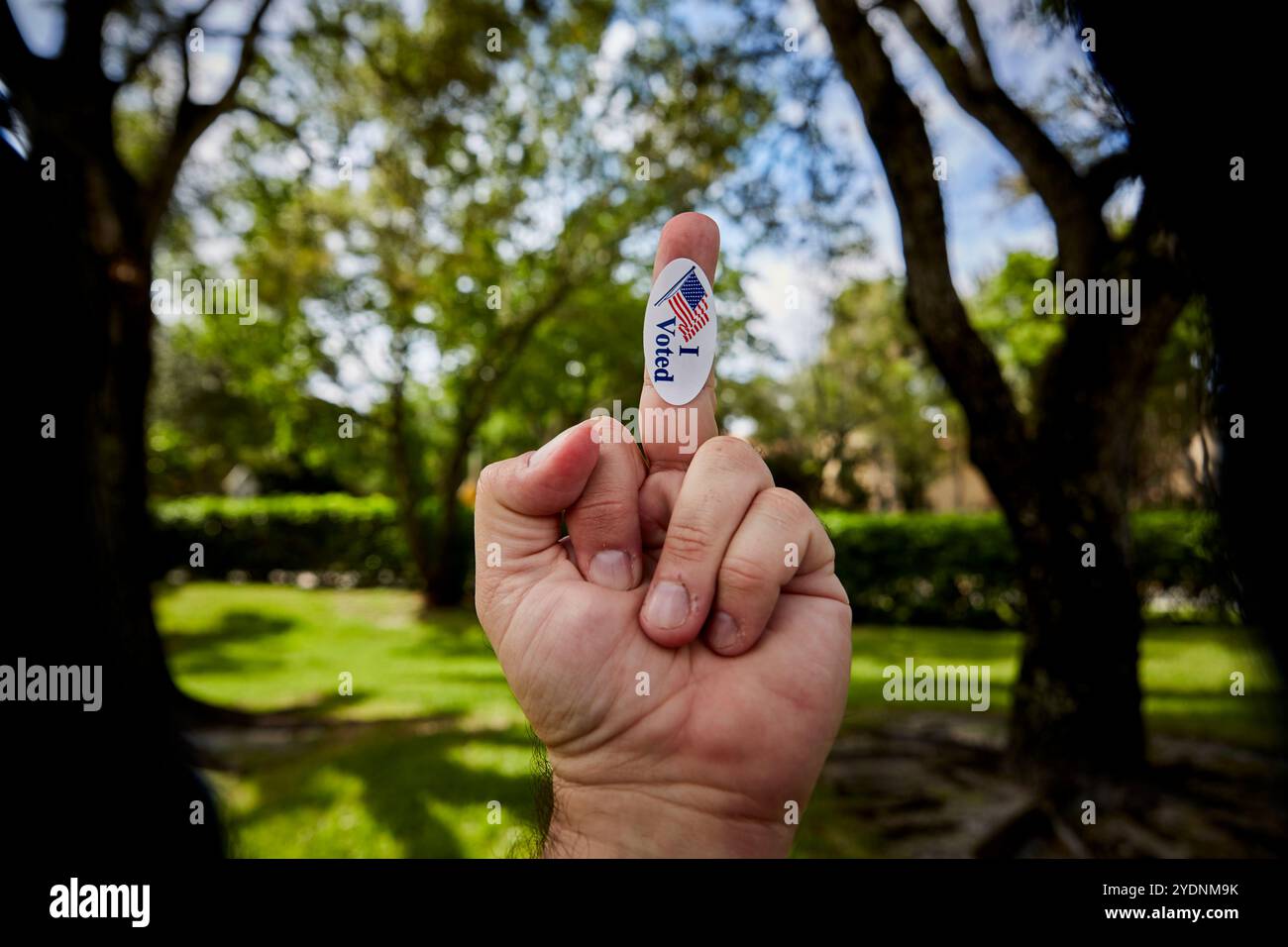 Florida, Broward County, USA. 27th October 2024. US Election 2024 ...