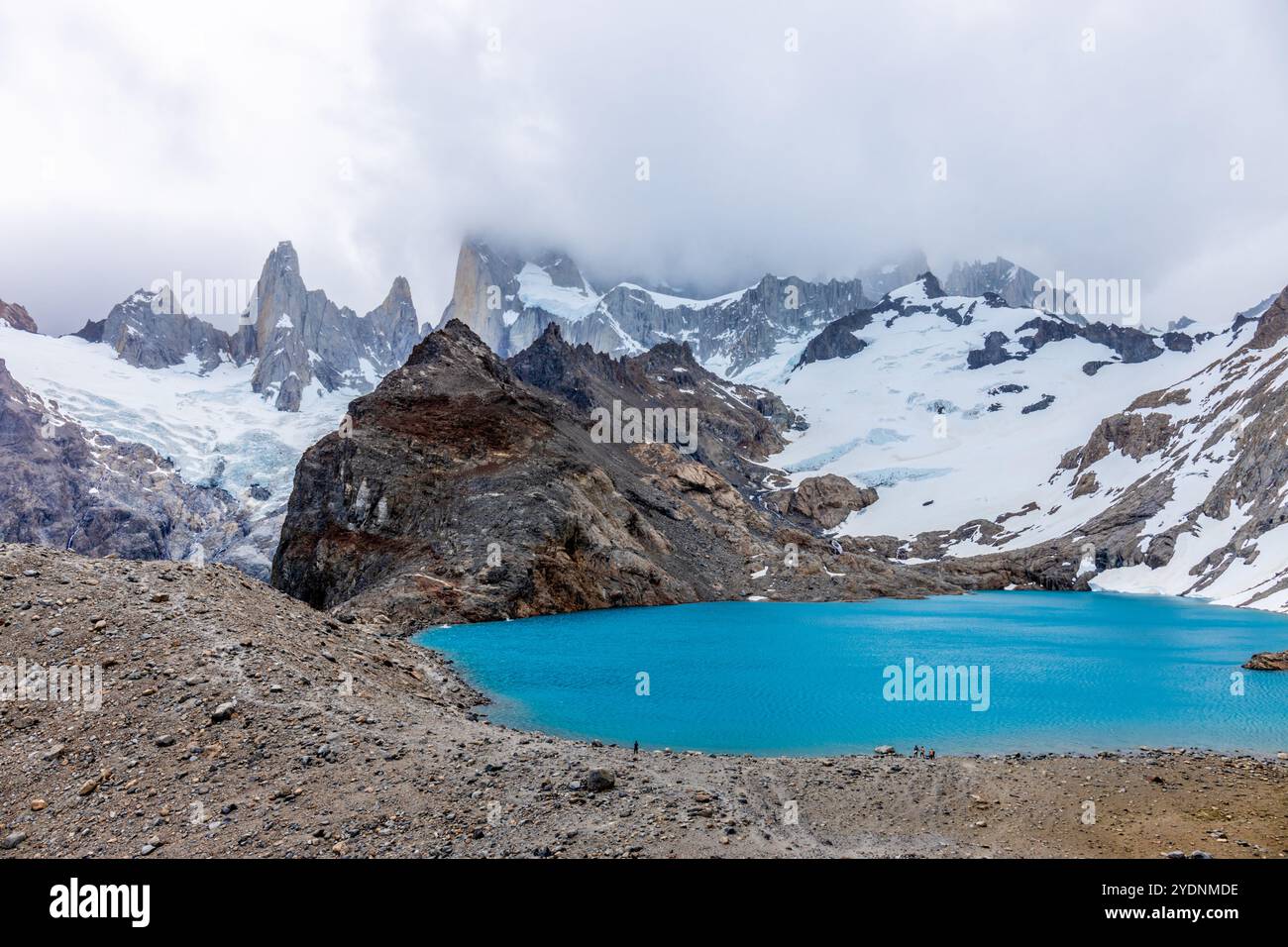 El Chalten mountain in Patagonia, Argentina. Fitz Roy and Cerro Torre ...
