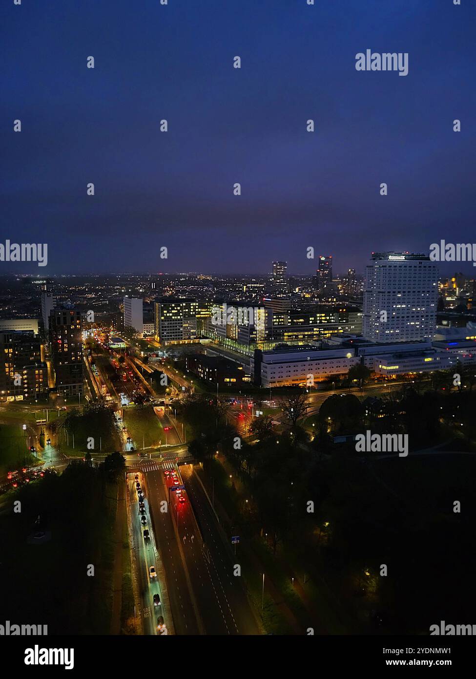 Rotterdam skyline view from euromast hi-res stock photography and ...