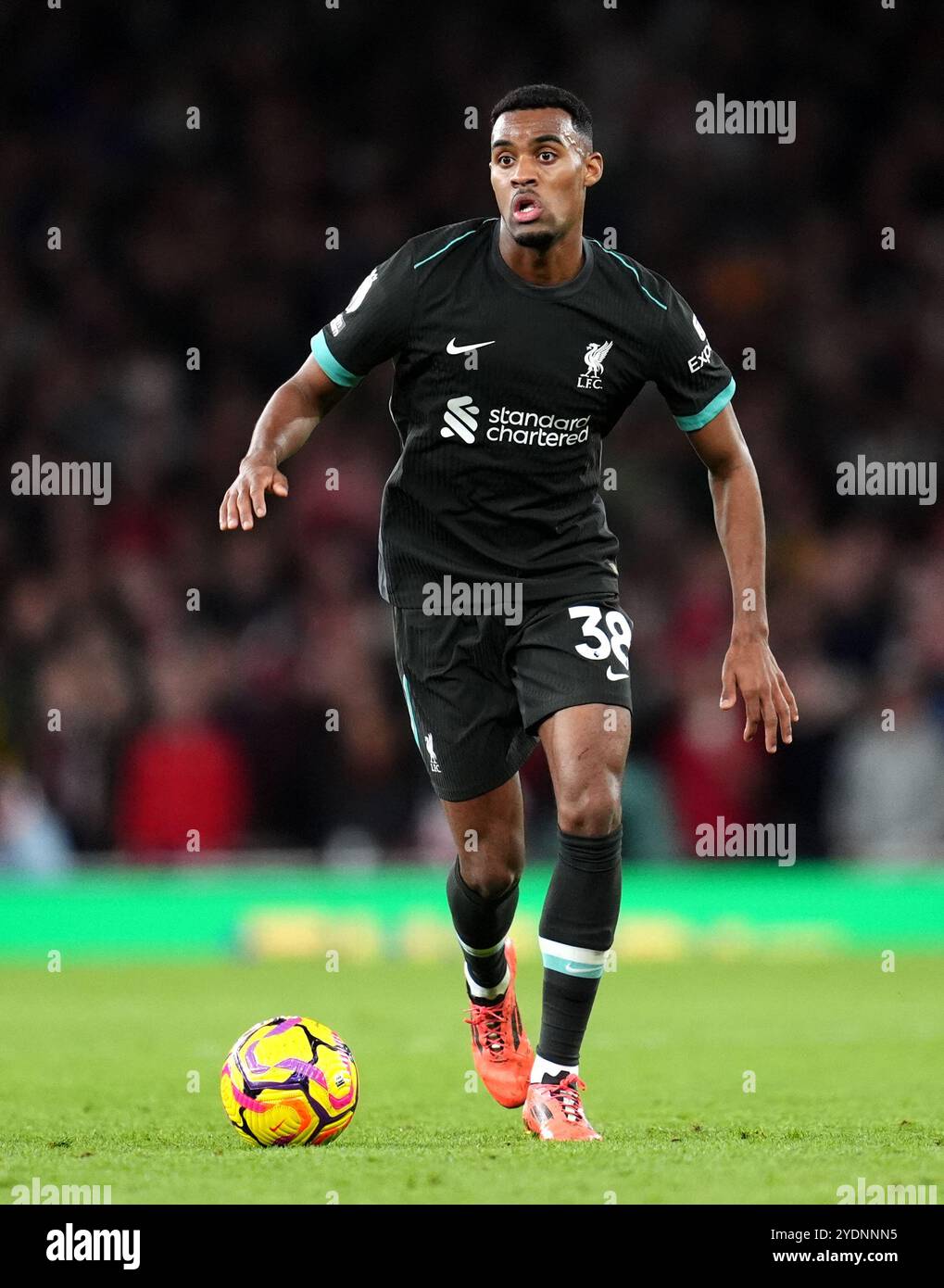 Liverpool's Ryan Gravenberch during the Premier League match at the ...