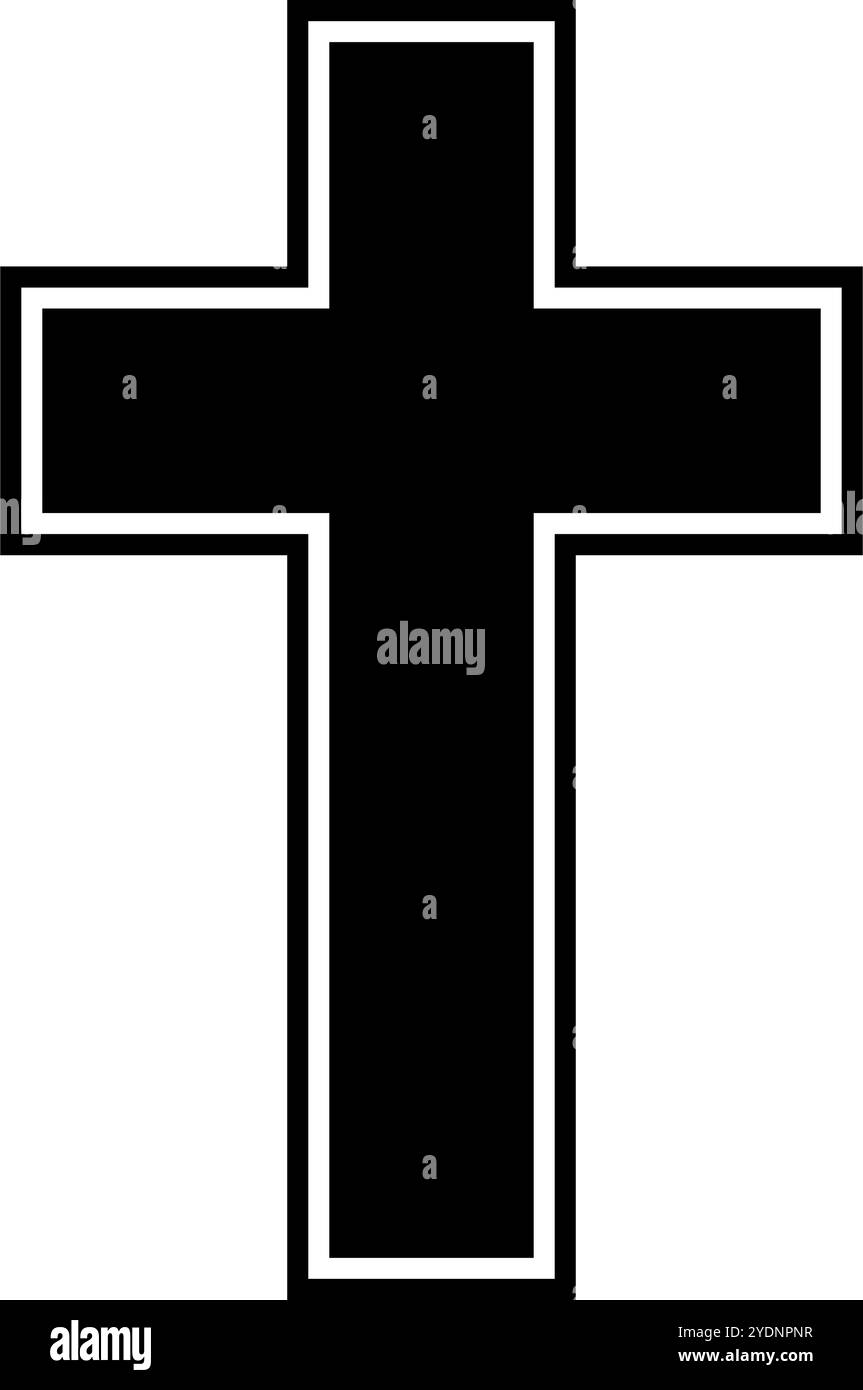 Christian cross silhouette hi-res stock photography and images - Alamy