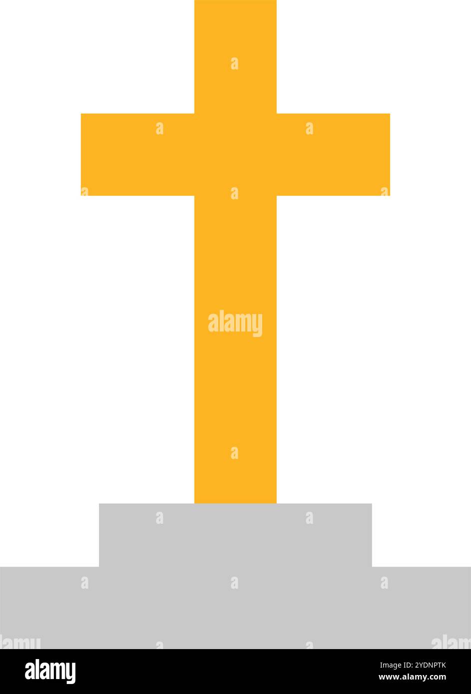 Modern Christian grave icon. Editable vector Stock Vector Image & Art ...