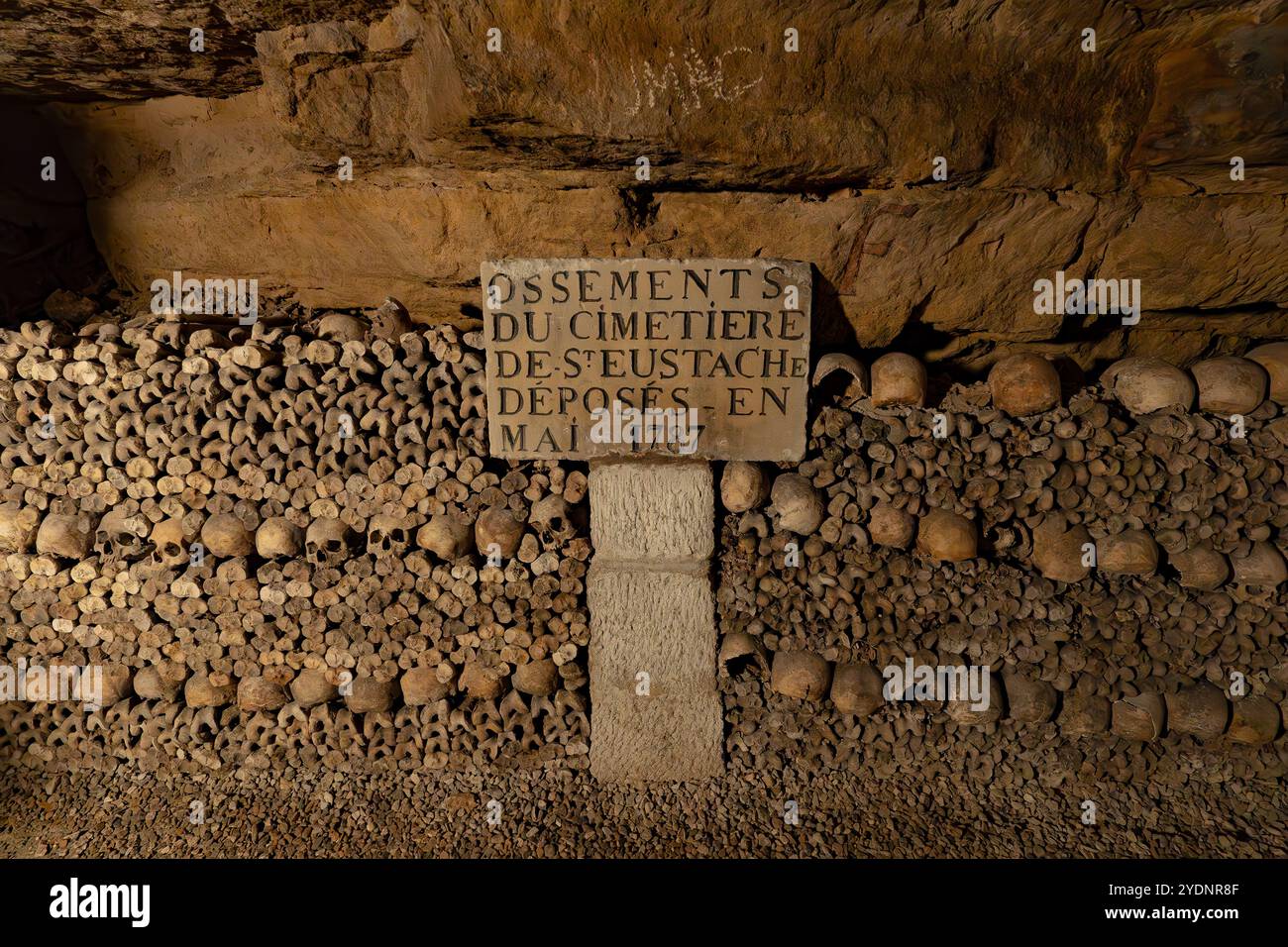 The Catacombs of Paris are underground ossuaries in Paris, France ...