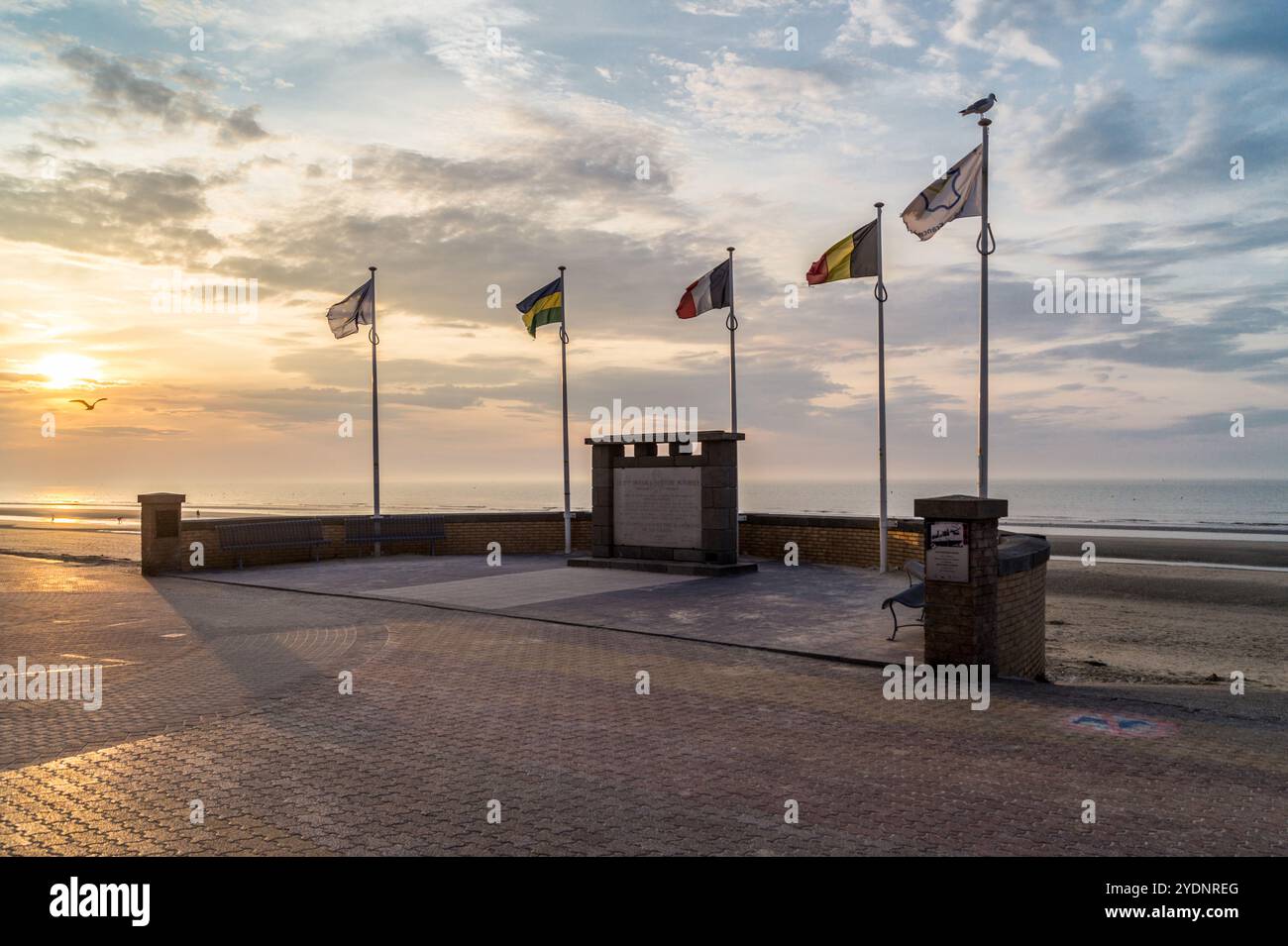 Memorial to the 12th. Motorised Infantry Division of the French army ...
