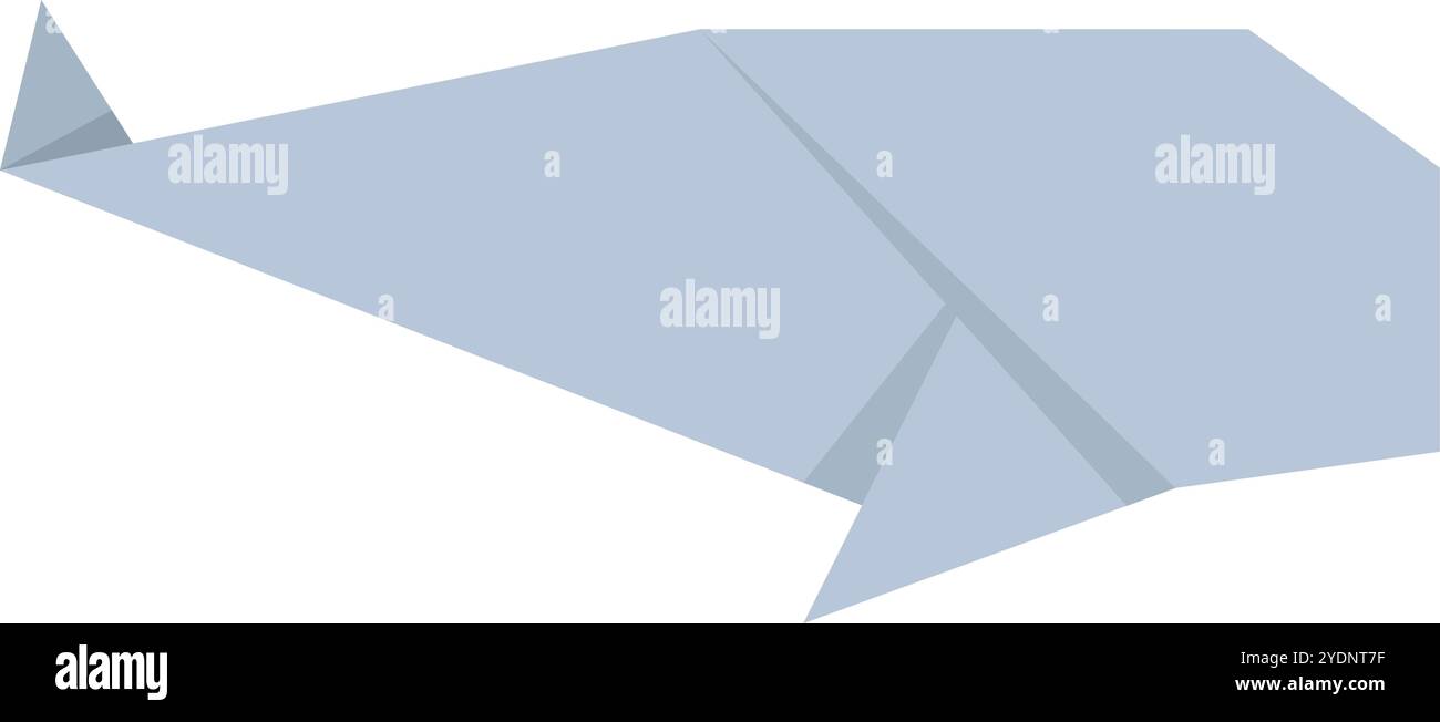 Origami whale Stock Vector Images - Alamy