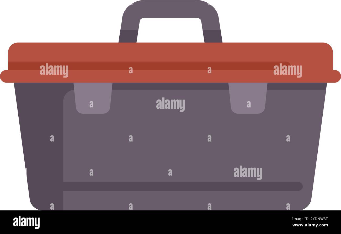 Toolbox storing instruments for repair, building, construction works ...