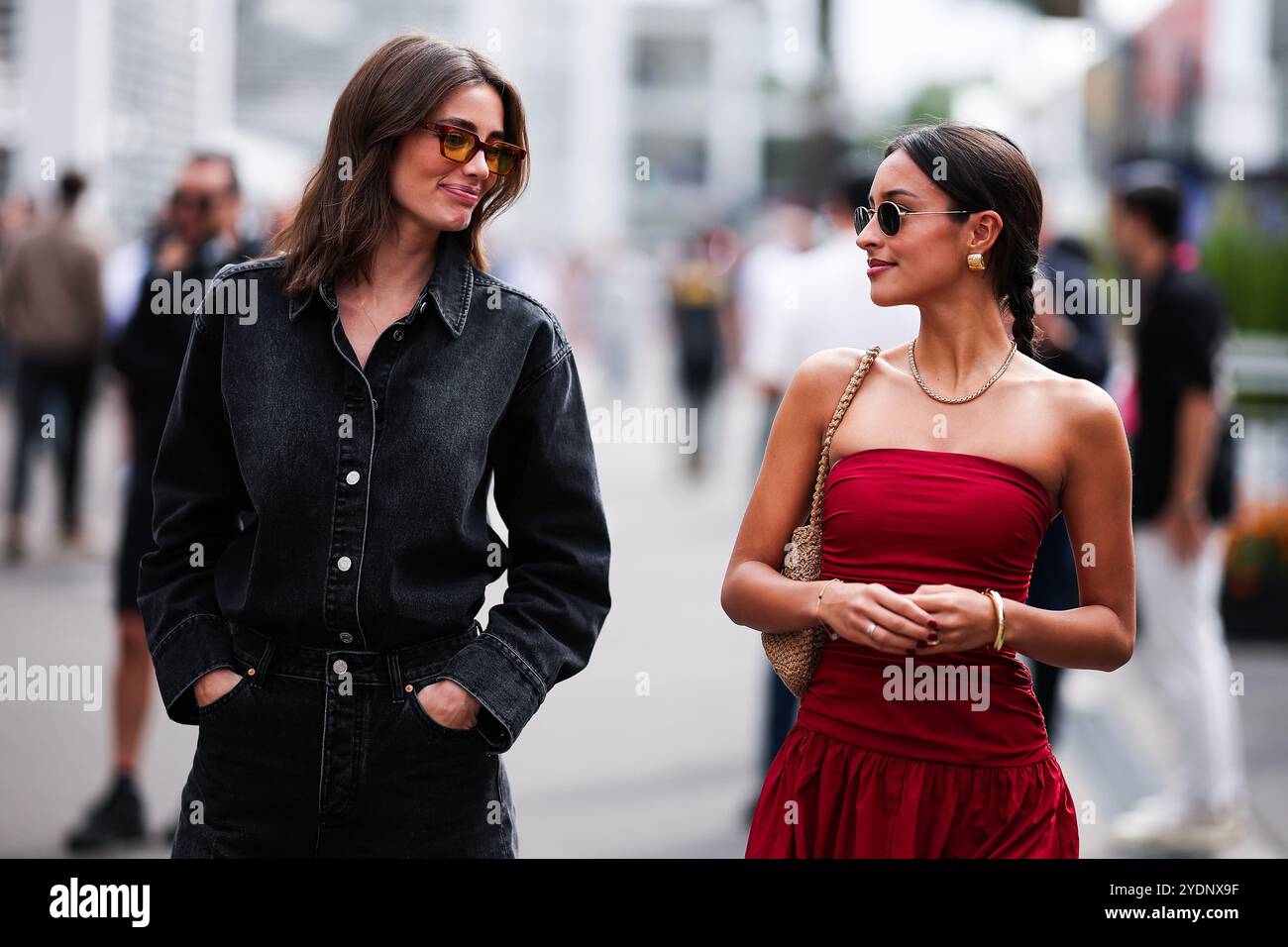 Rebecca Donaldson and Alexandra Saint Mleux portrait during the Formula ...