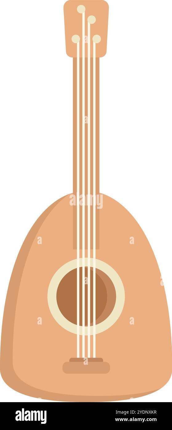This lute is a stringed instrument with a long neck bearing frets and a ...