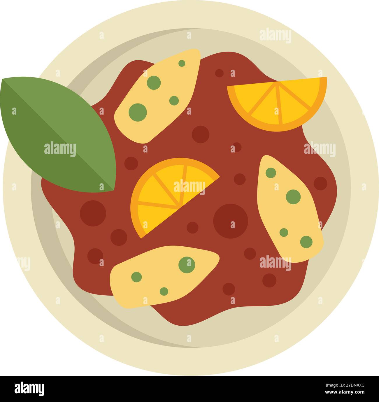 Indian takeaway curry isolated Stock Vector Images - Alamy