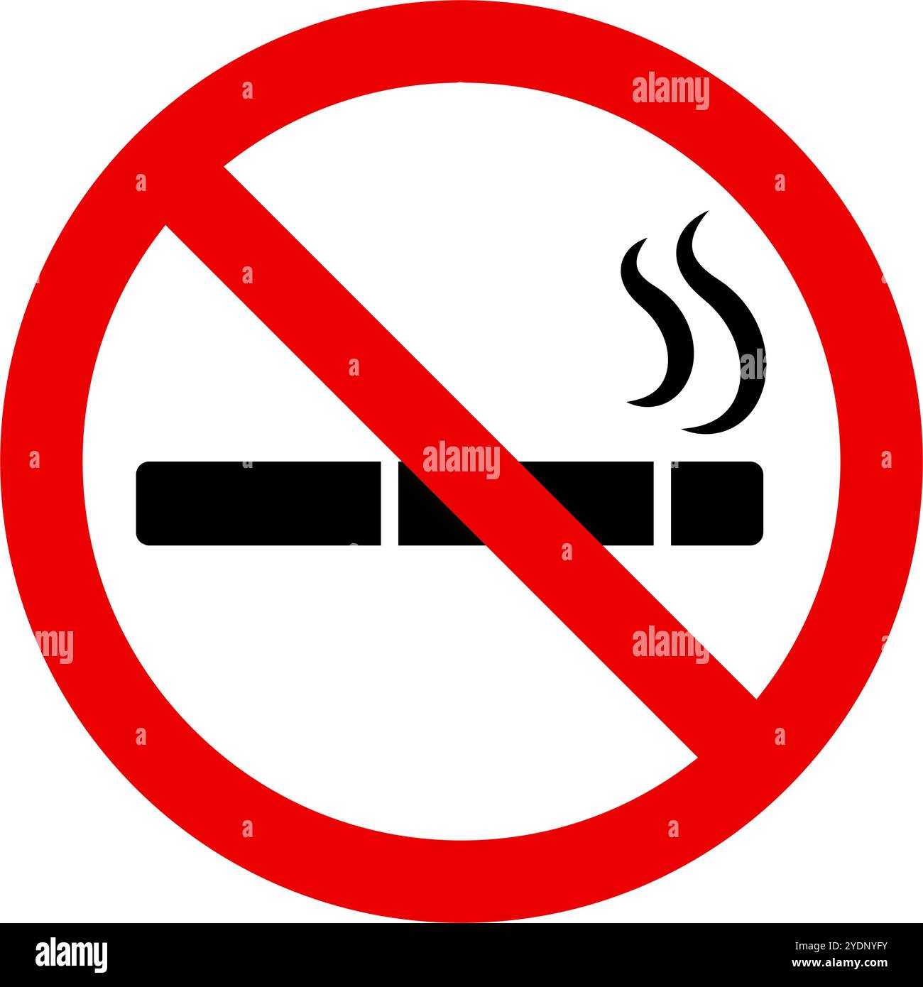 No smoking area sign hi-res stock photography and images - Alamy