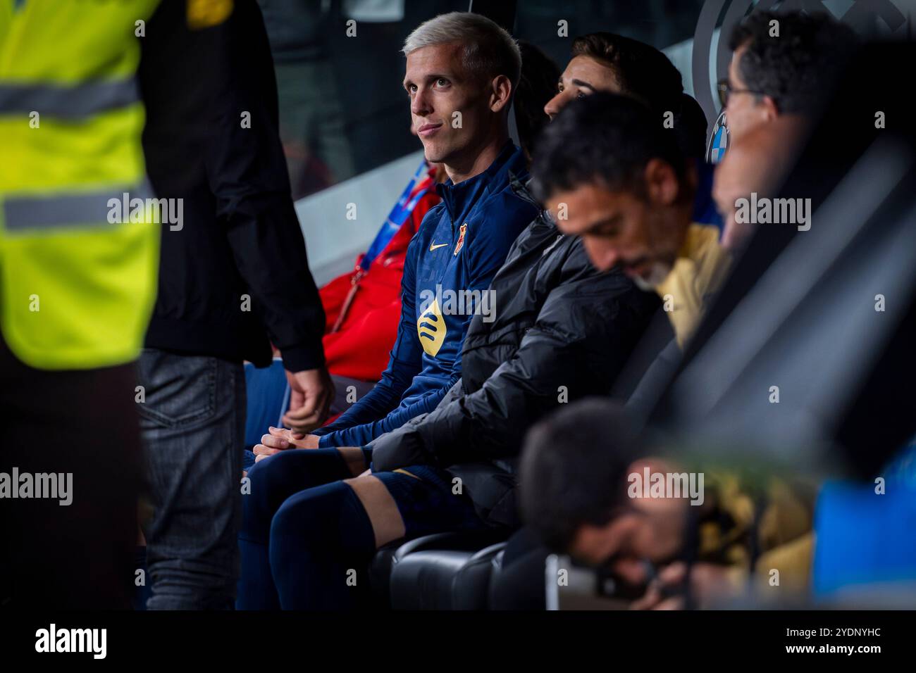 Madrid, Madrid, Spain. 26th Oct, 2024. Dani Olmo of FC Barcelona seen ...