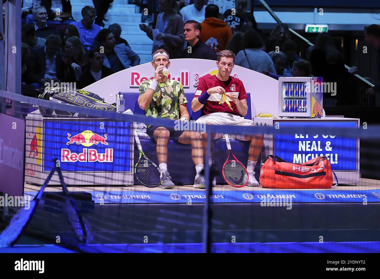 Vienna, Vienna, Austria. 27th Oct, 2024. Michael Venus of New Zealand ...