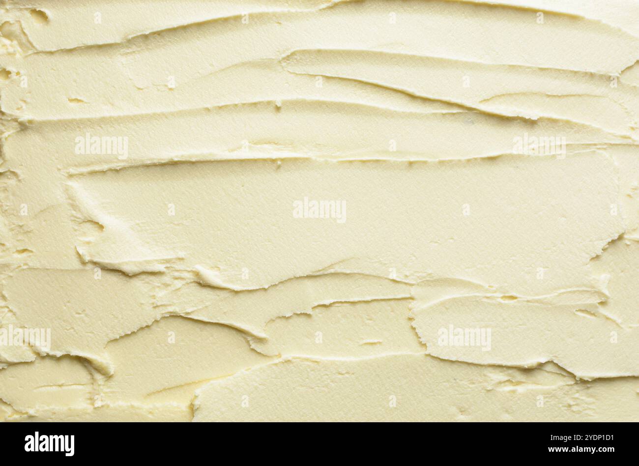 Top view of cream buttercream for decorating cake, silky smooth ...