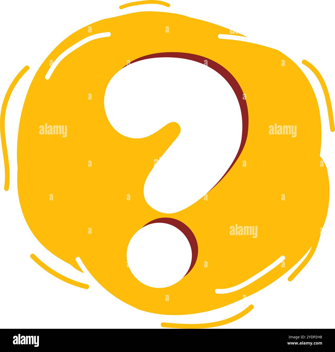 The concept of frequently asked questions. A flat vector illustration ...