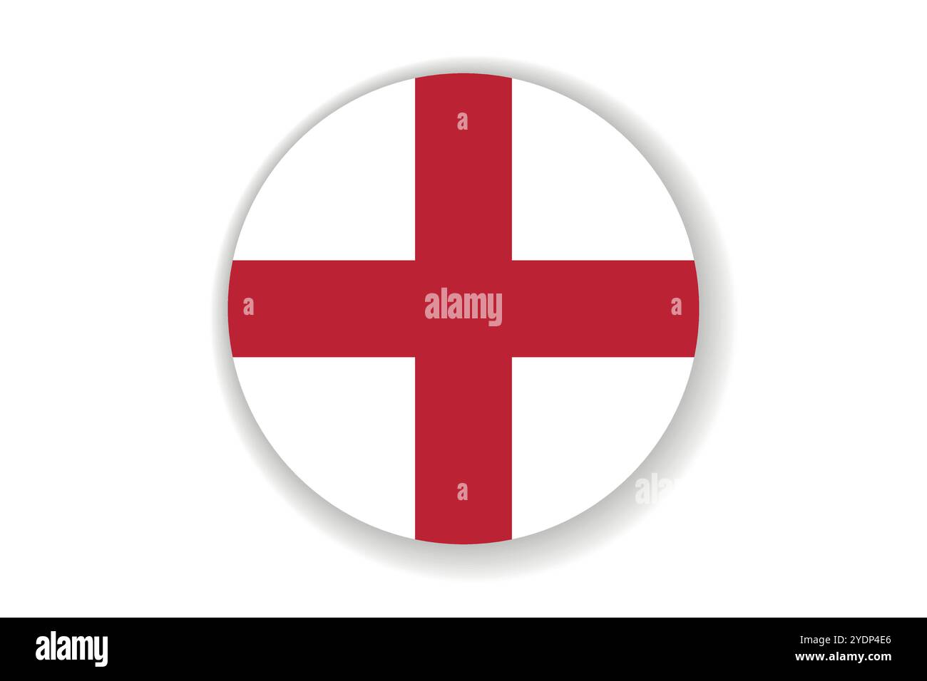 Flag of England. English national symbol in official colors. Template ...