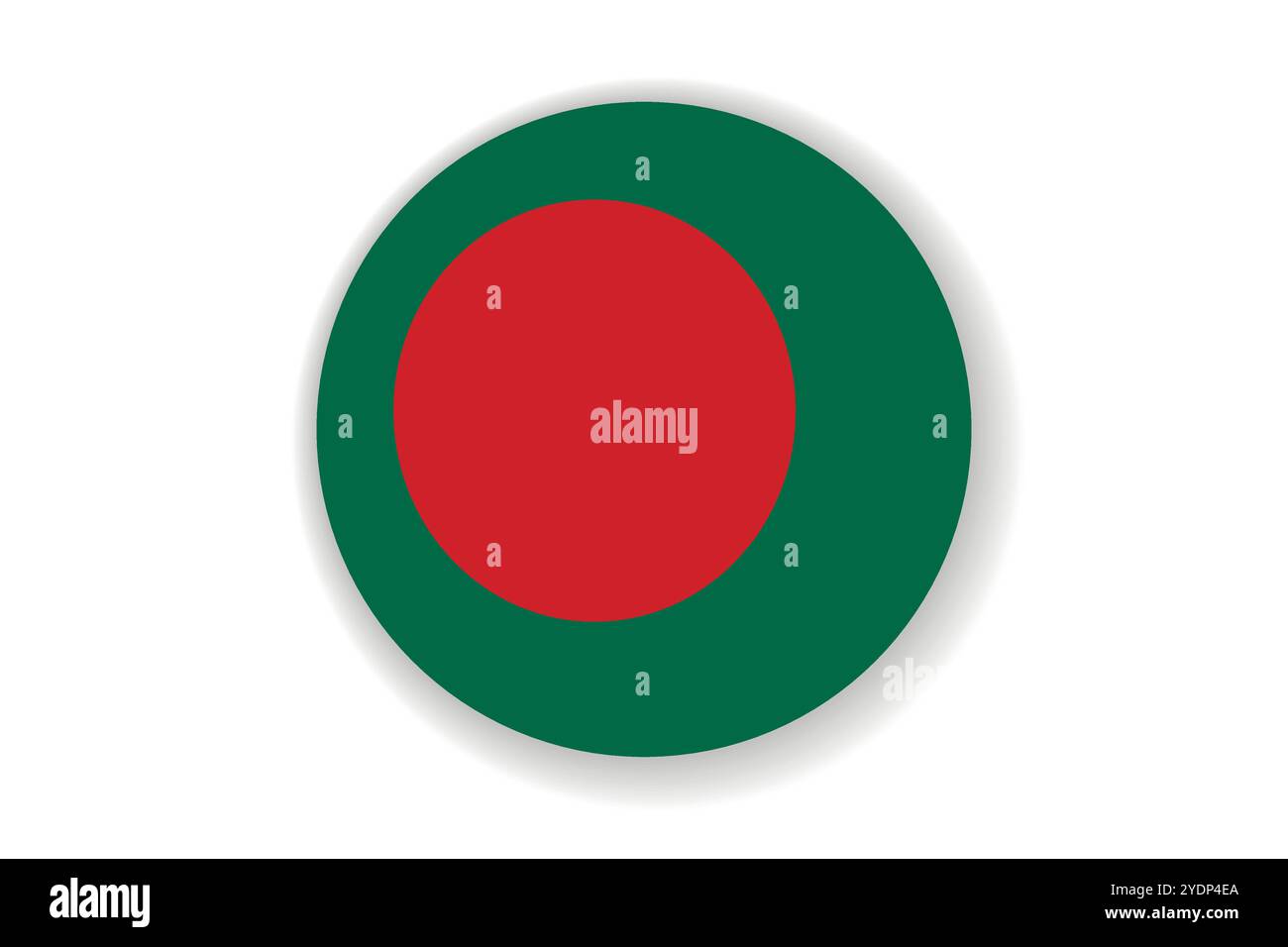 Flag of Bangladesh. Bangladeshi national symbol in official colors ...