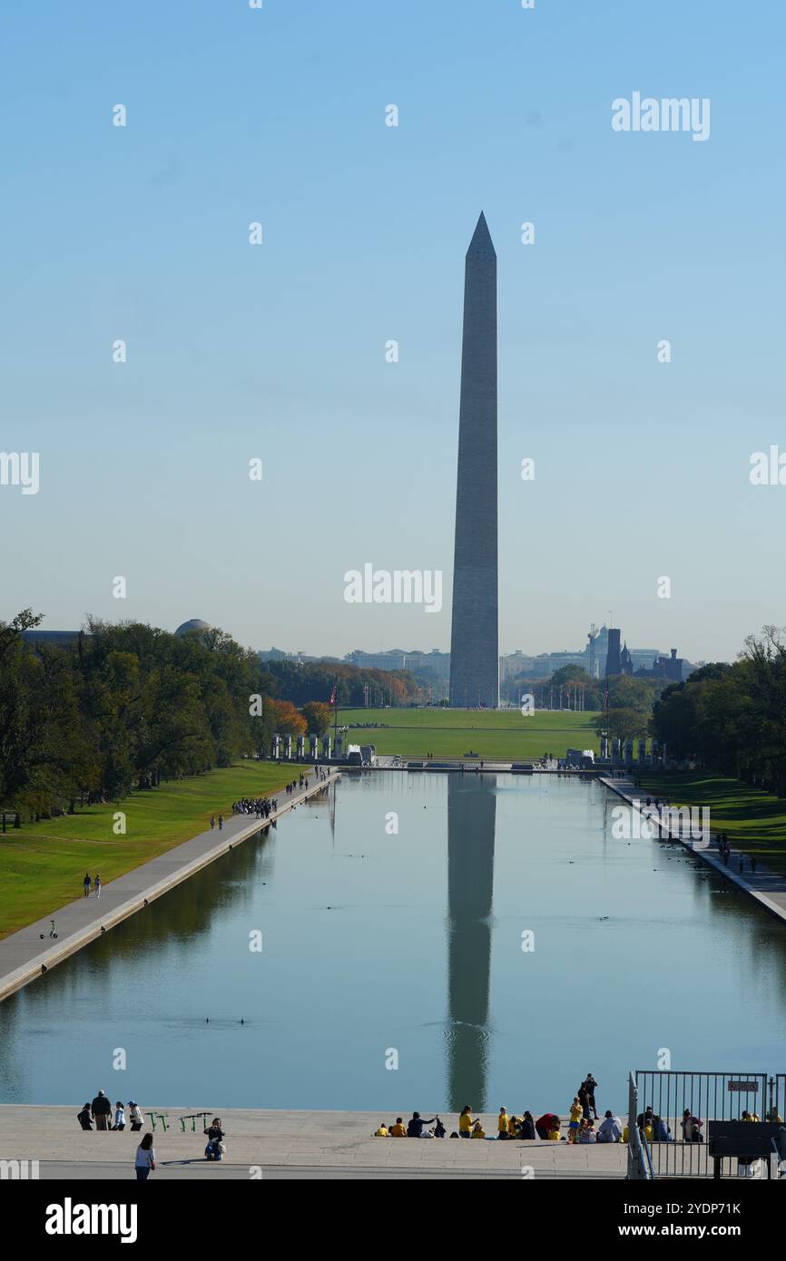 The Washington Monument, National Mall, Washington DC, USA Stock Photo ...