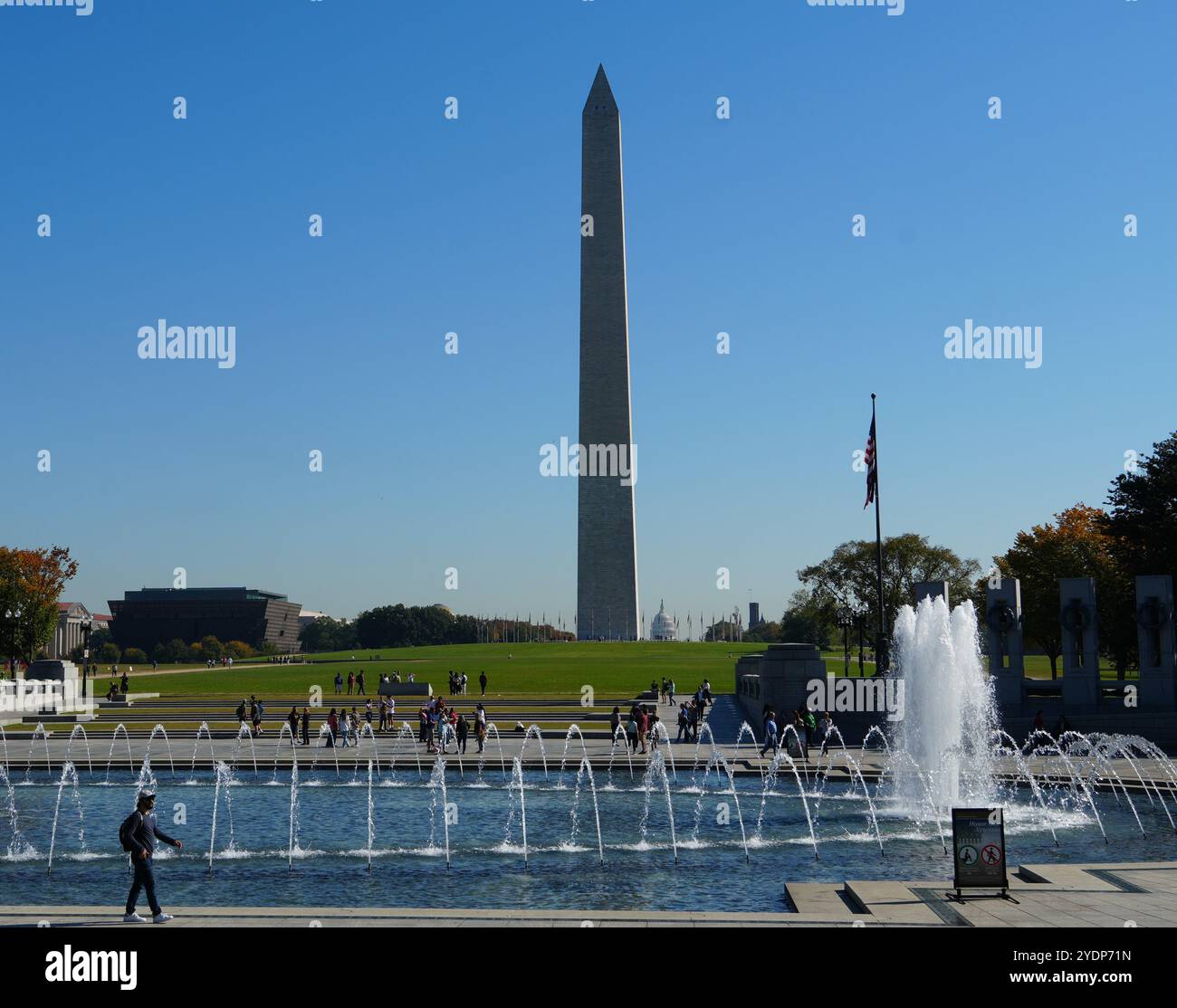 The Washington Monument, National Mall, Washington DC, USA Stock Photo ...