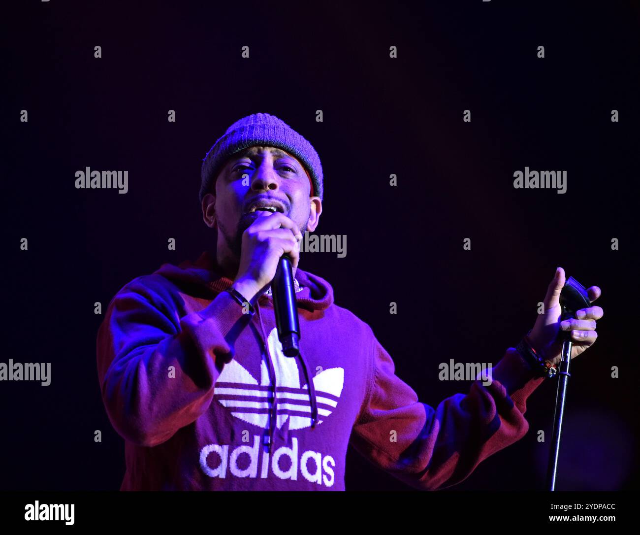 October 26, 2024, Norfolk, Virginia, USA: J HOLIDAY entertains the ...